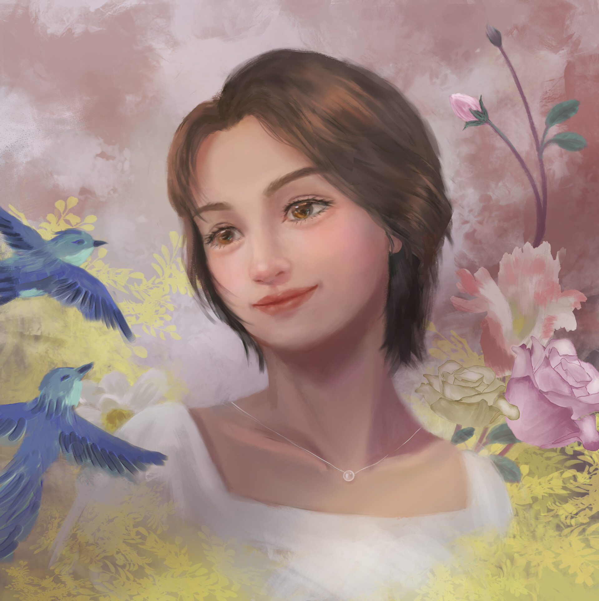 ArtStation - friend portrait