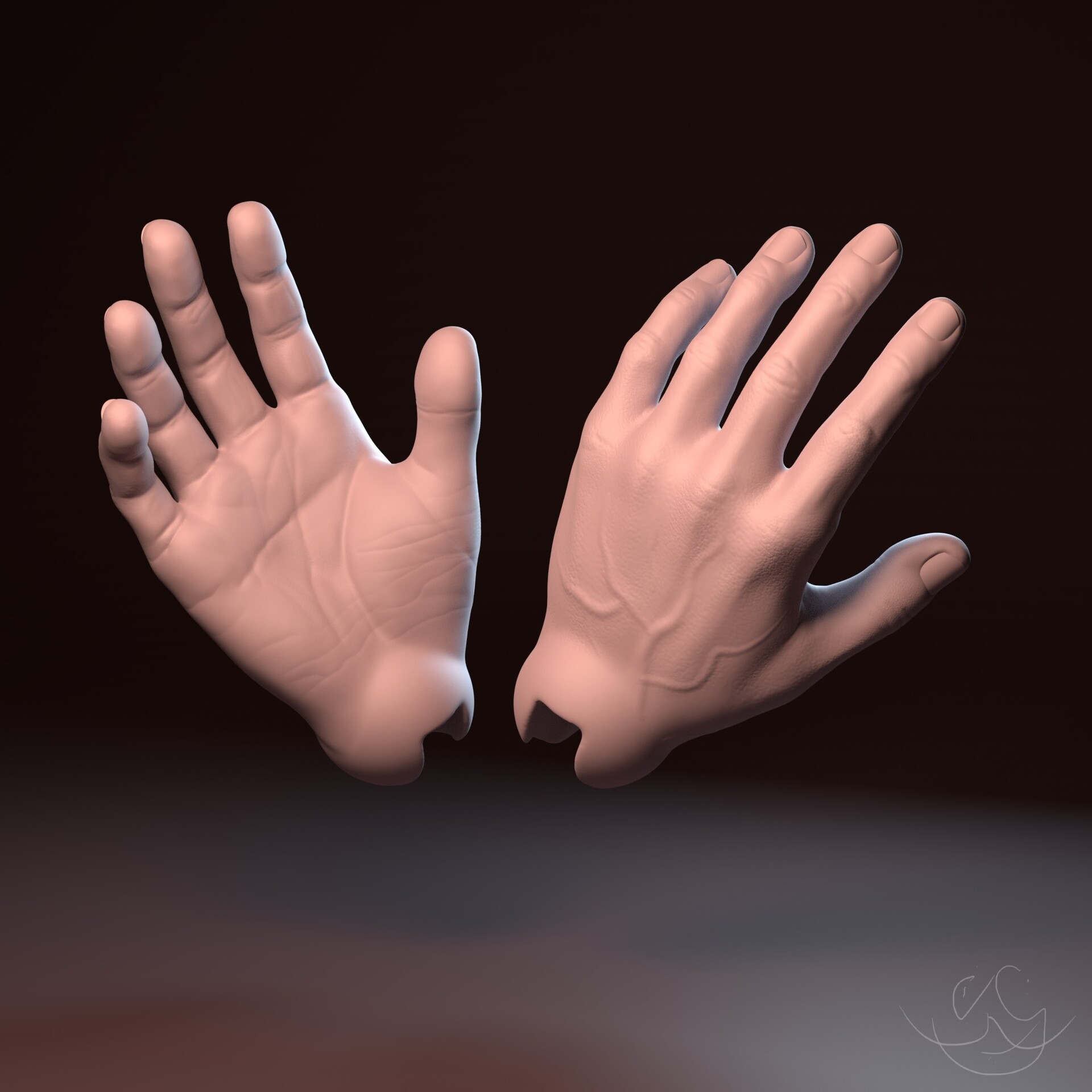 ArtStation - Hands for bjd dolls