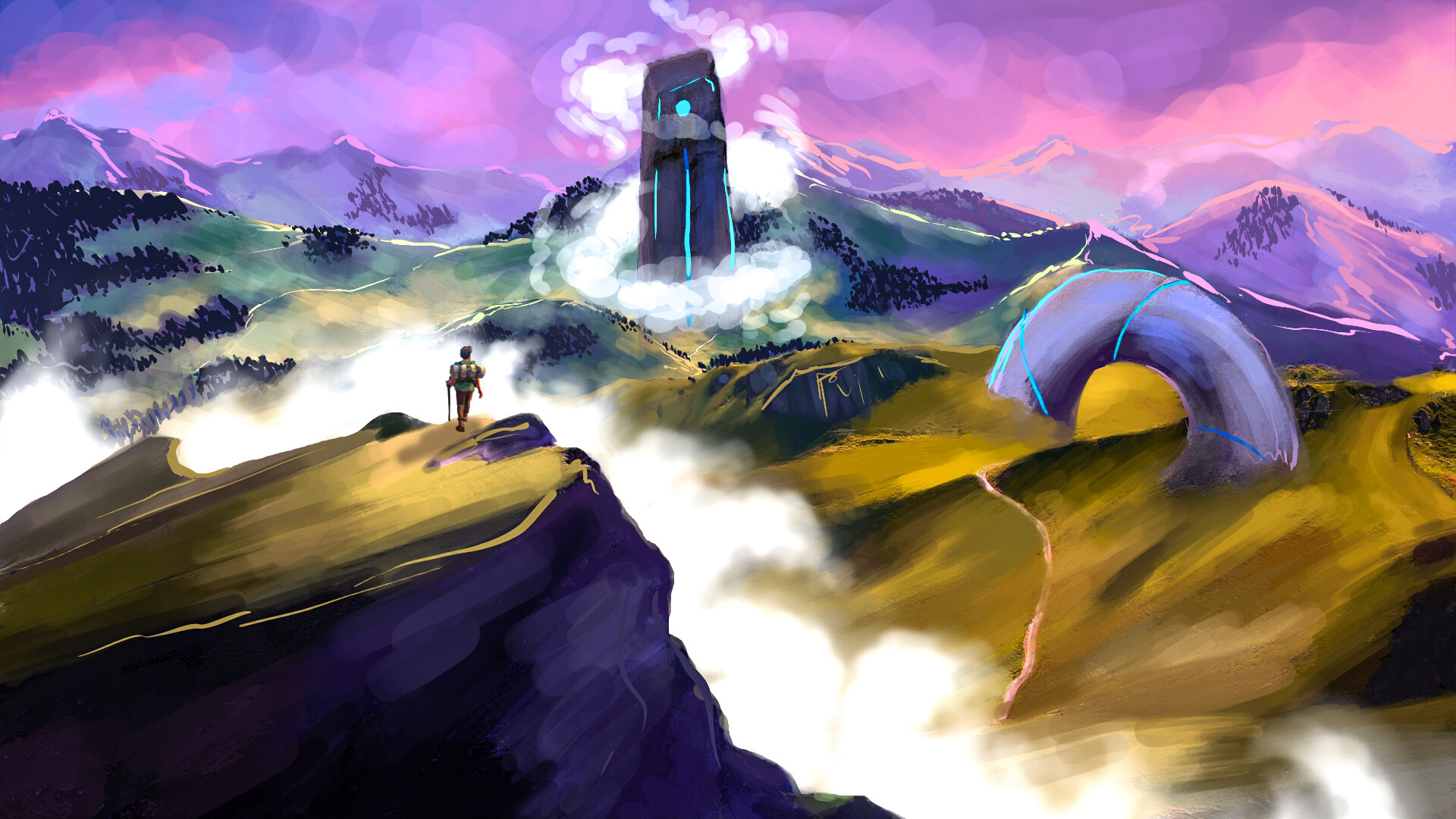 ArtStation - Adventurer concept art: The dream road