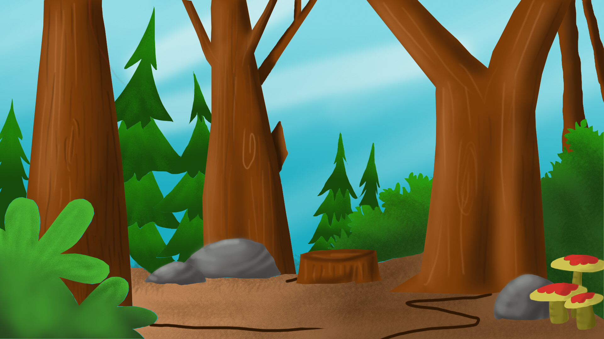 Ankita Madur - 2d background design