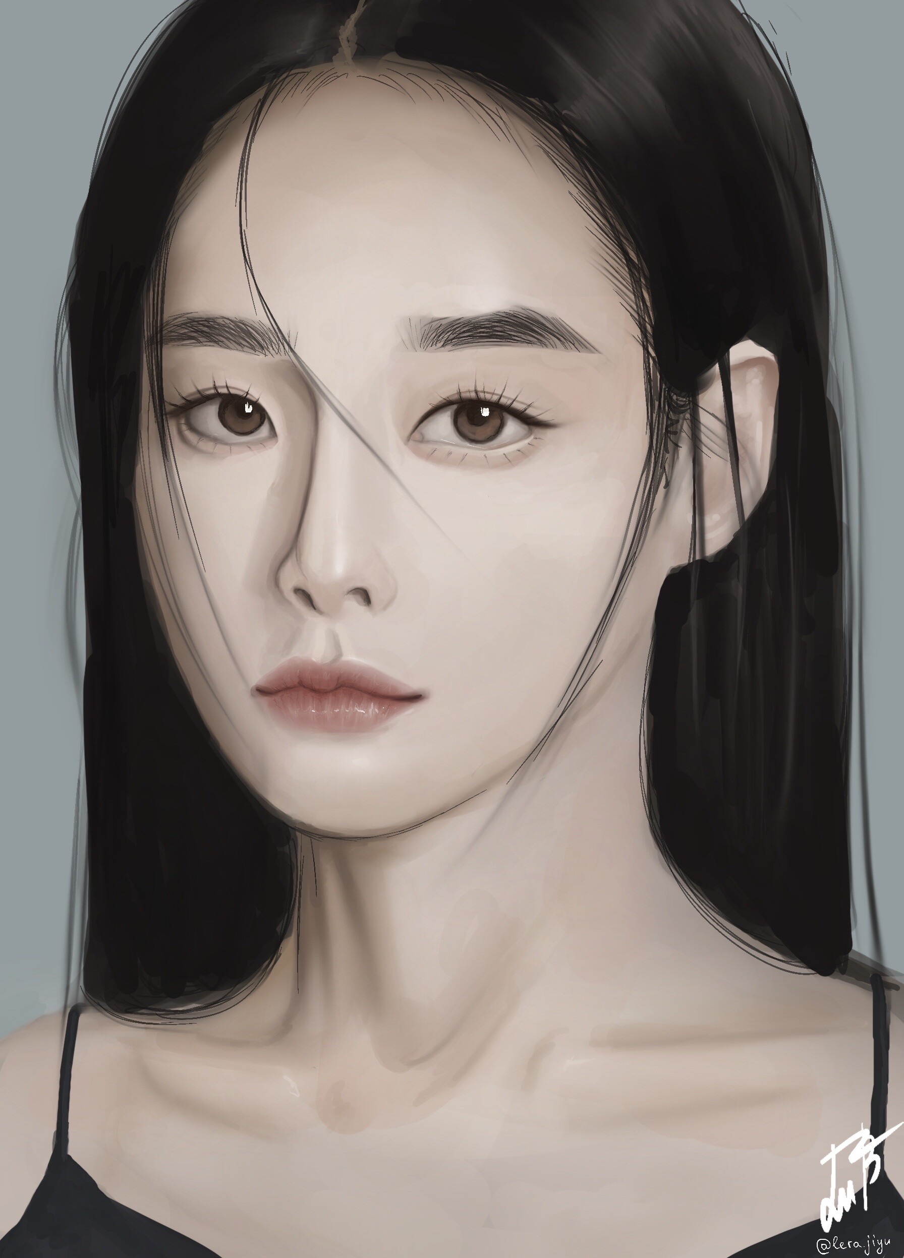 ArtStation - Asian girl