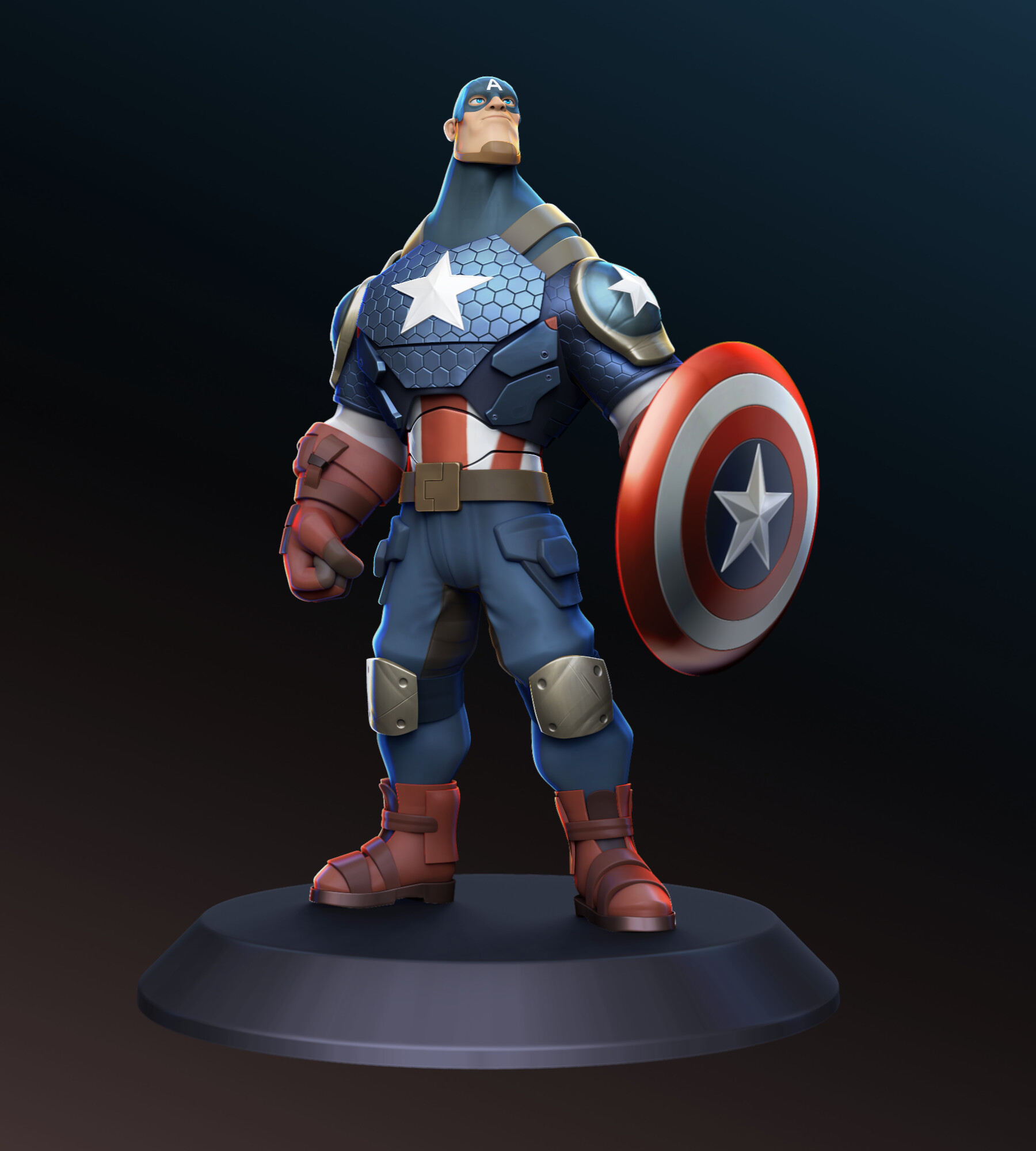 ArtStation - Captain America