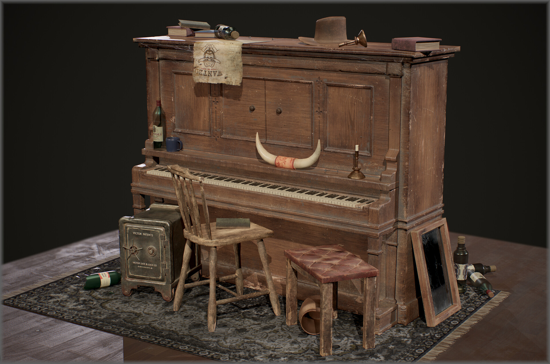 ArtStation - Western Piano