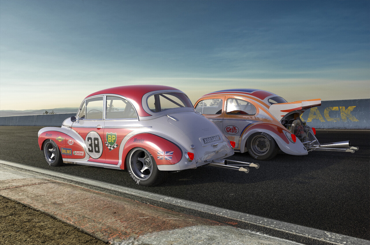 ArtStation - morris minor