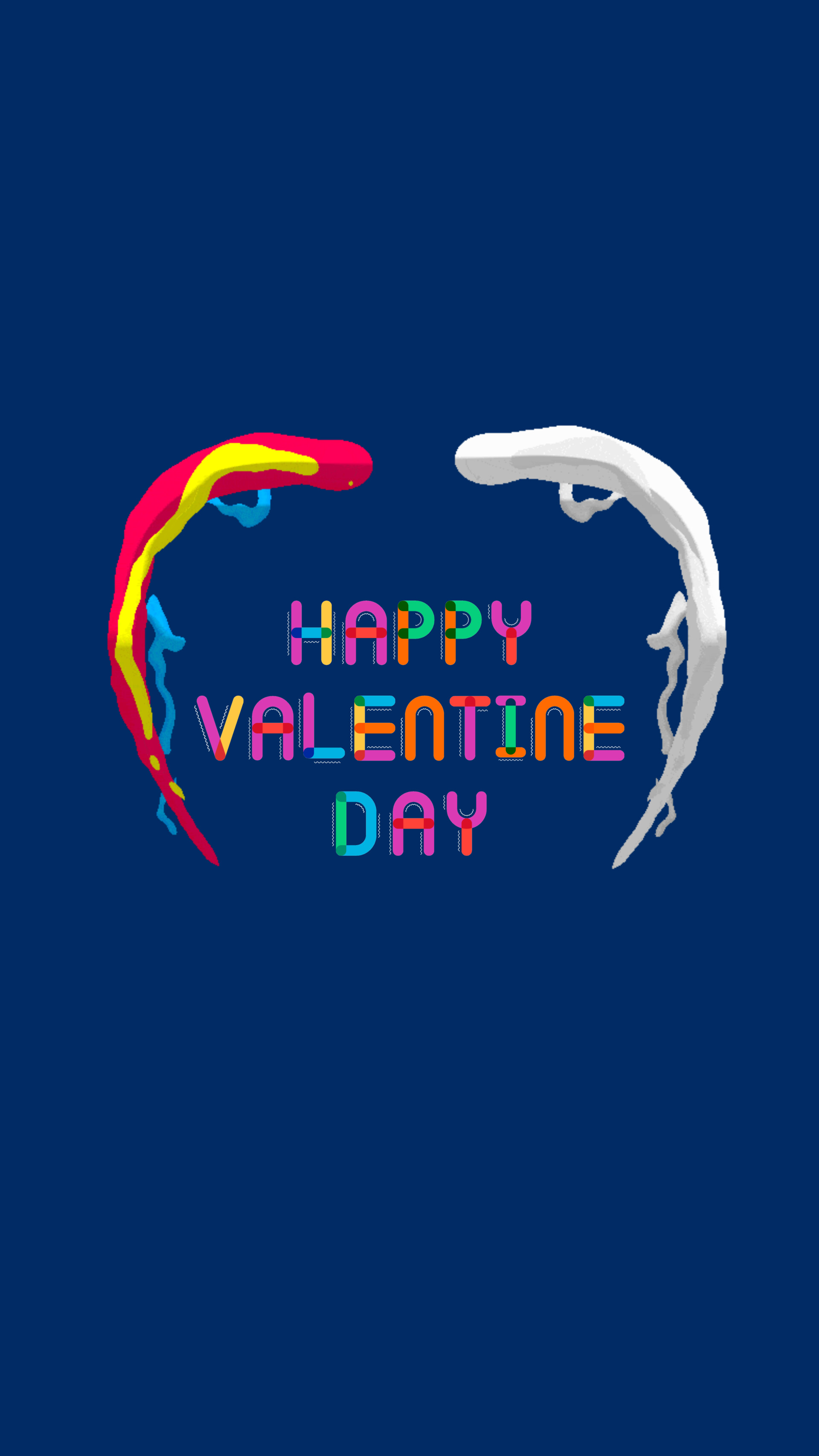 ArtStation - Modern Colorful Happy Valentine Day Greeting Animation