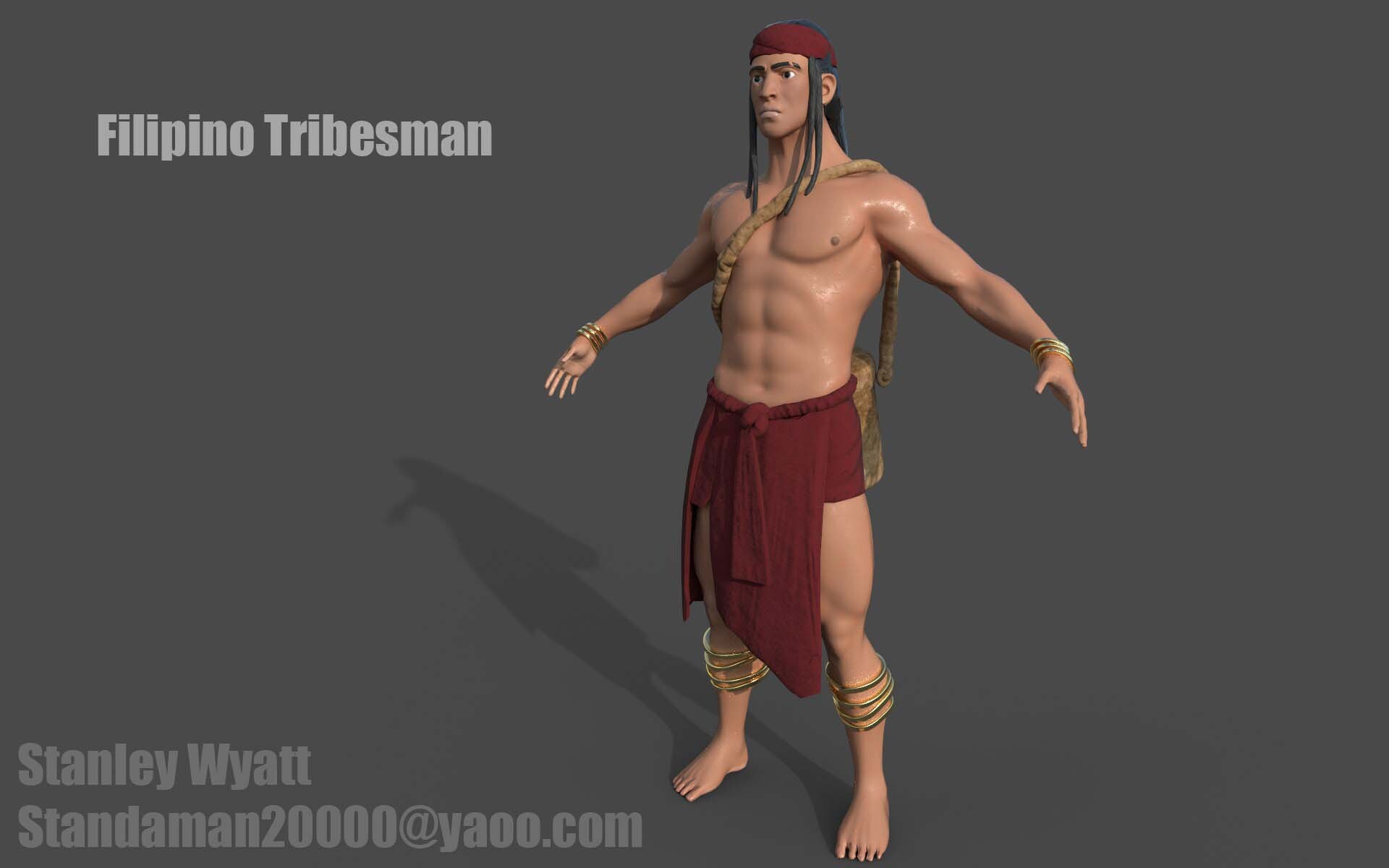 ArtStation - Filipino Tribesman