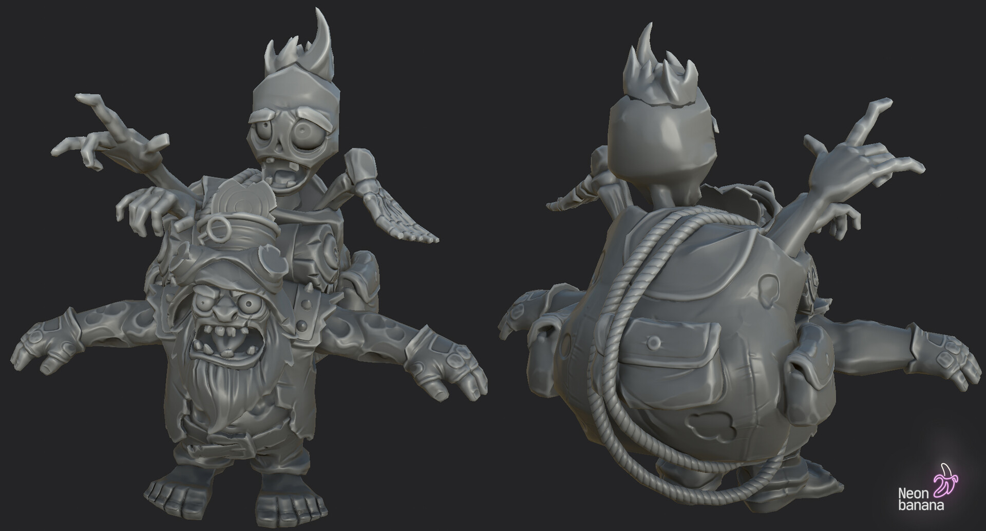 ArtStation - Dwarf undead