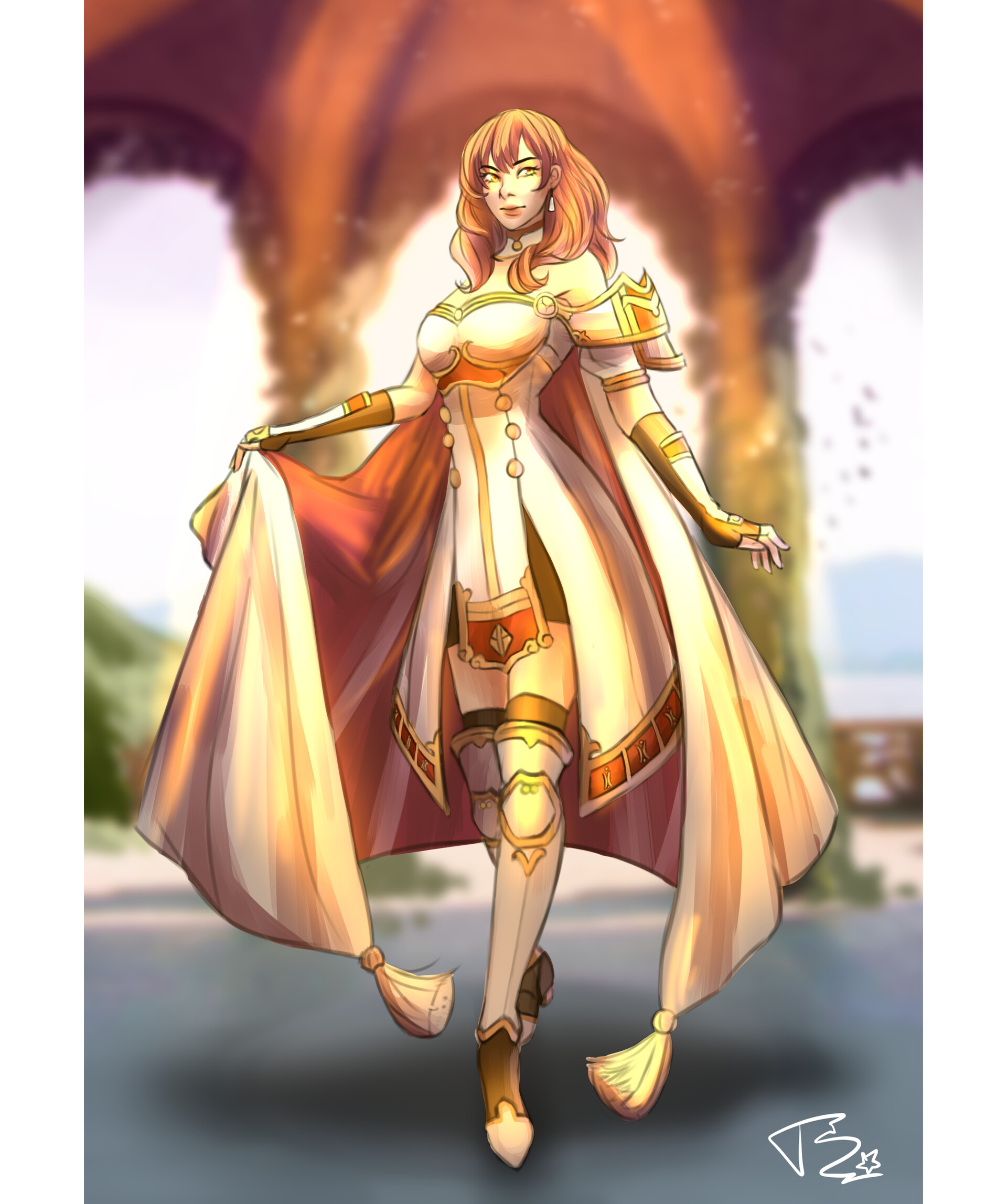 ArtStation - Celica (Arttrober Day #14)