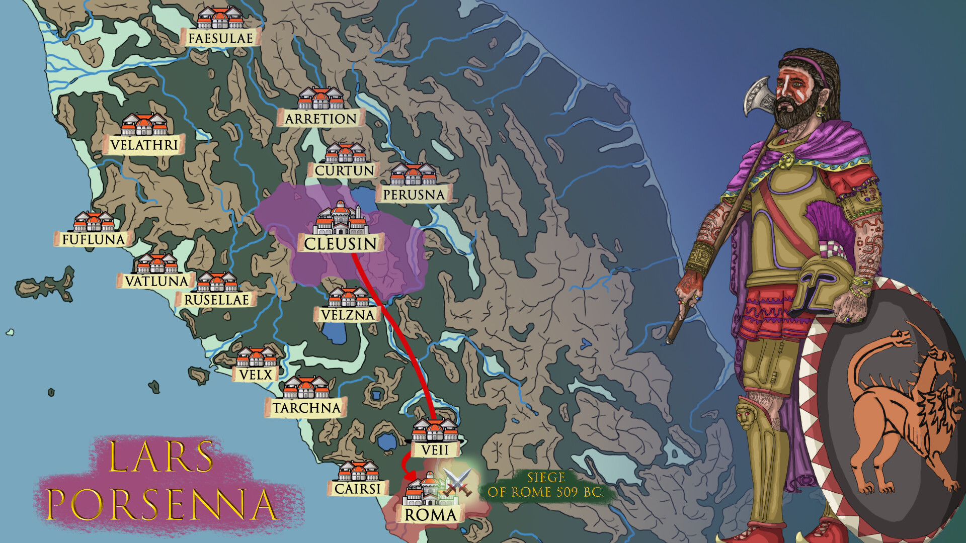 Joaquin Maurel - LARS PORSENNA