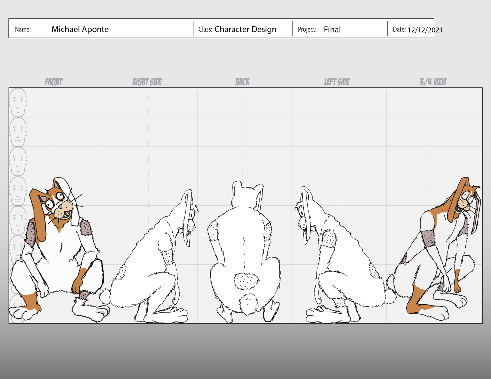 Michael Aponte - Character Designs & Silhouettes