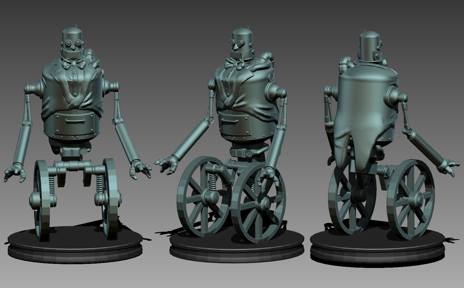 ArtStation - Butler Robot