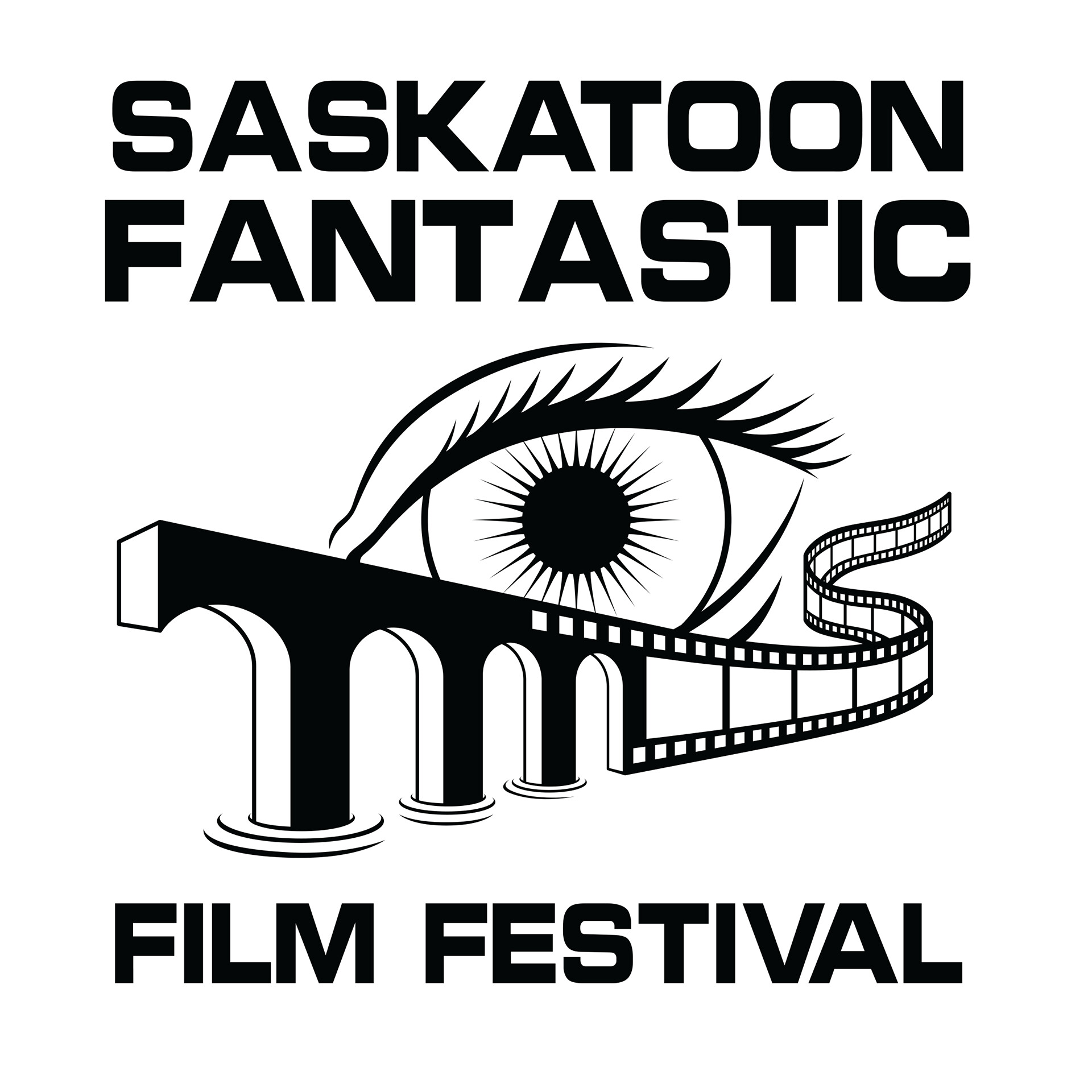 ArtStation - SASKATOON FANTASTIC FILM FESTIVAL Logo Design