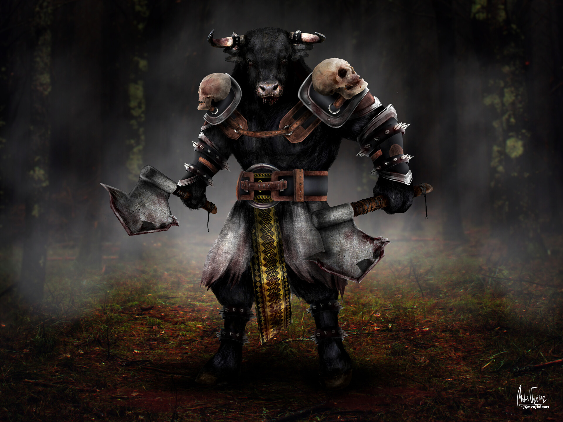 ArtStation - Minotaur