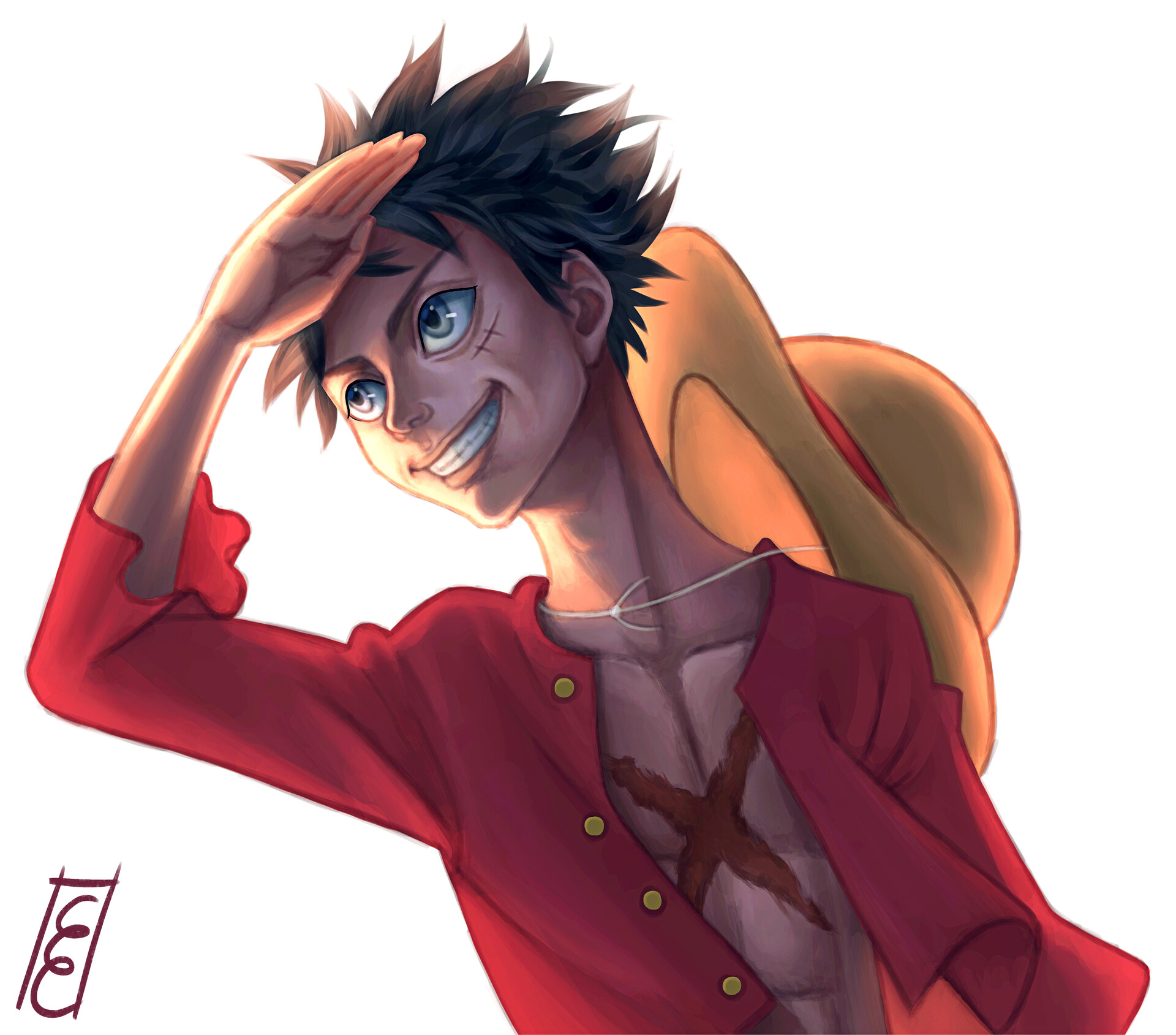 ArtStation - Monkey D. Luffy