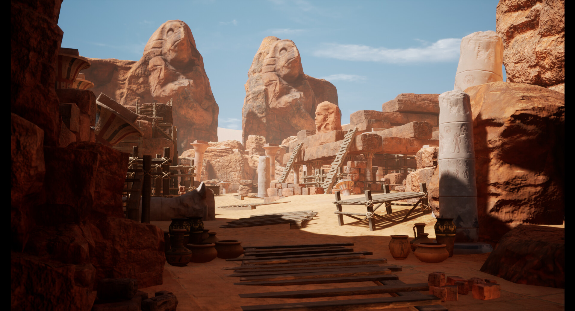 ArtStation - Desert ruins