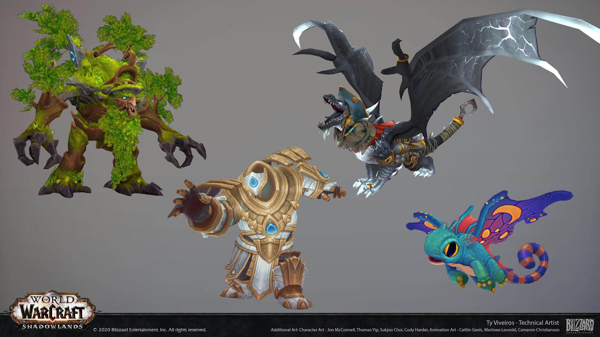Ty Viveiros - World of Warcraft: Shadowlands - Creature Smooth Skinning ...
