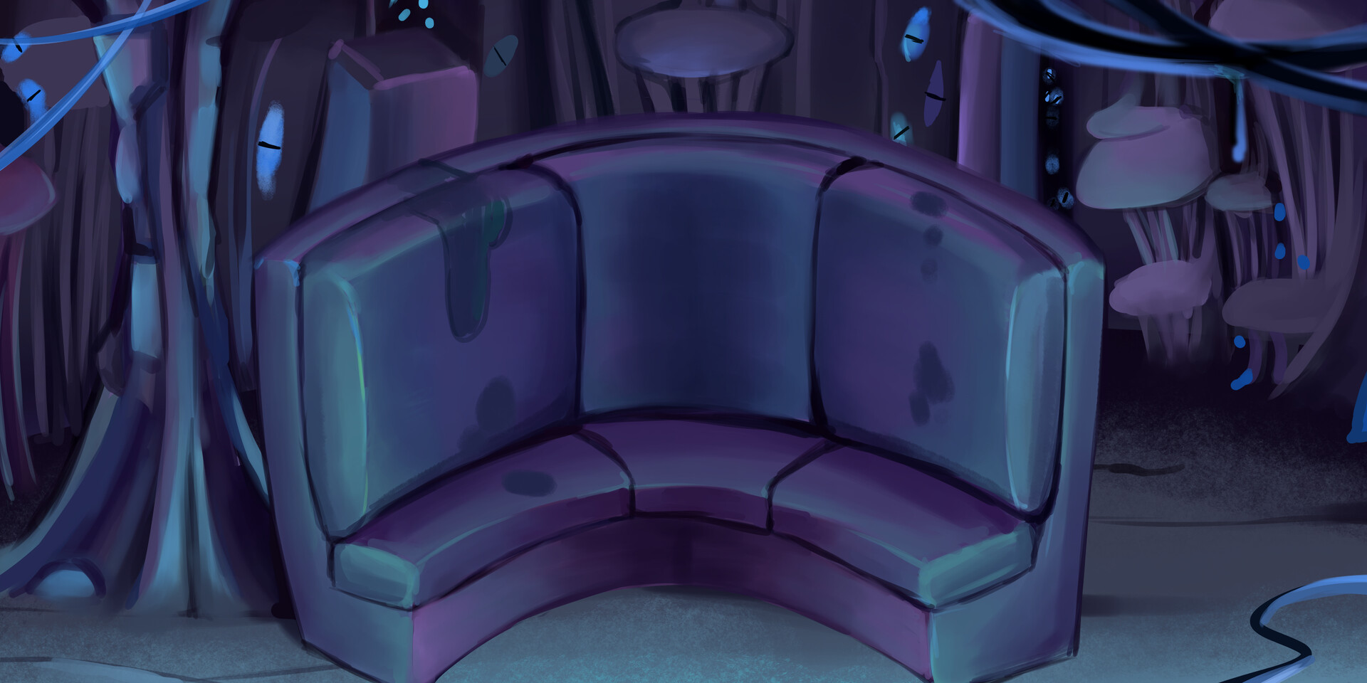 ArtStation - Cave lair