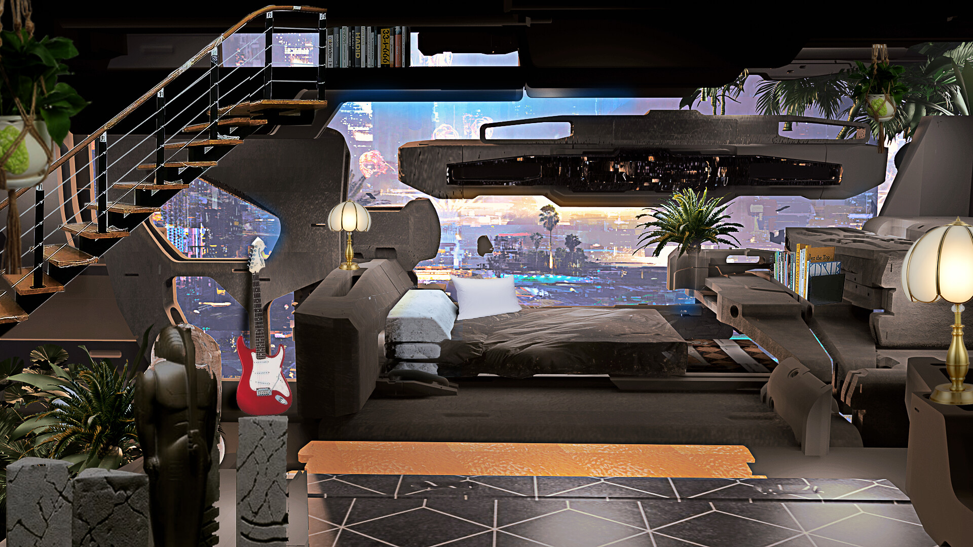 ArtStation - Basement in the city