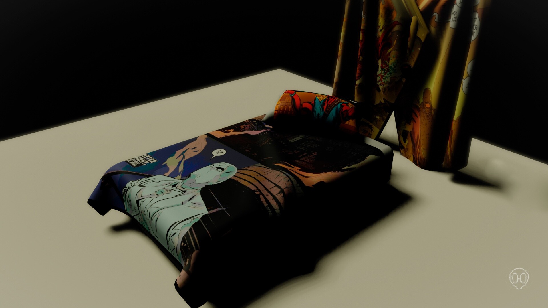 ArtStation - Comic Bedroom