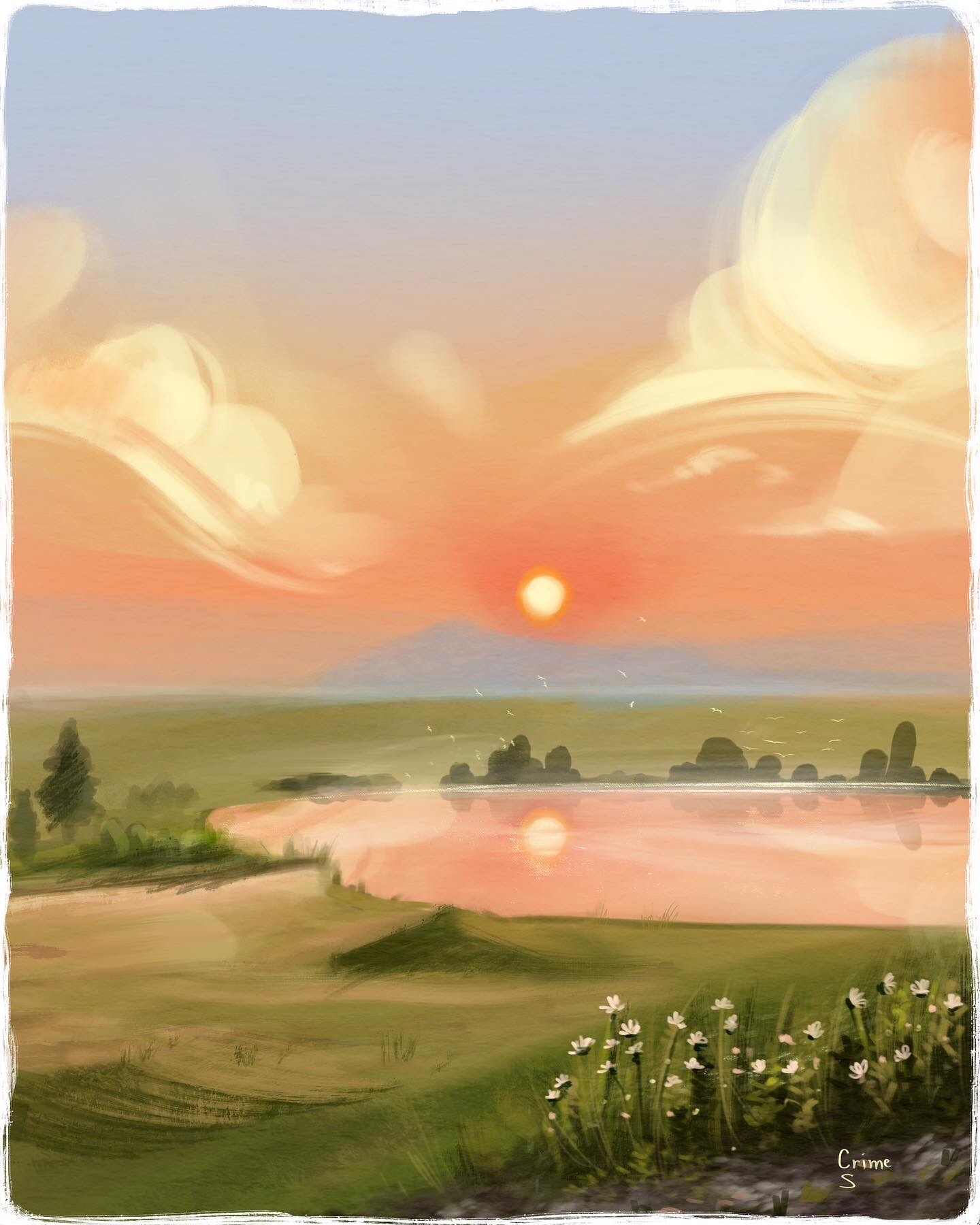 ArtStation - Sunrise vibe