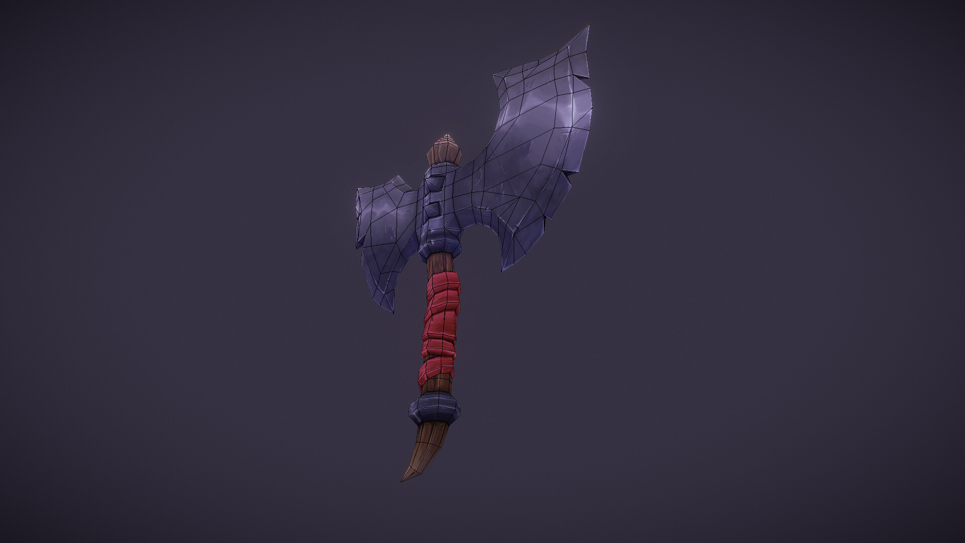 Jayden Storace - Stylized Orcish Battle Axe