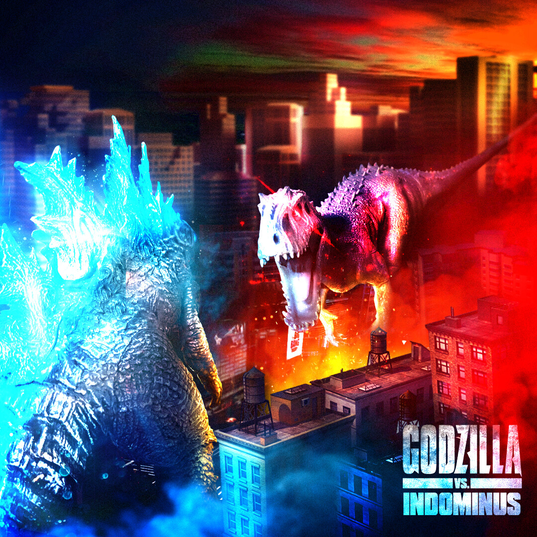 Artstation Godzilla Vs Indominus Rex