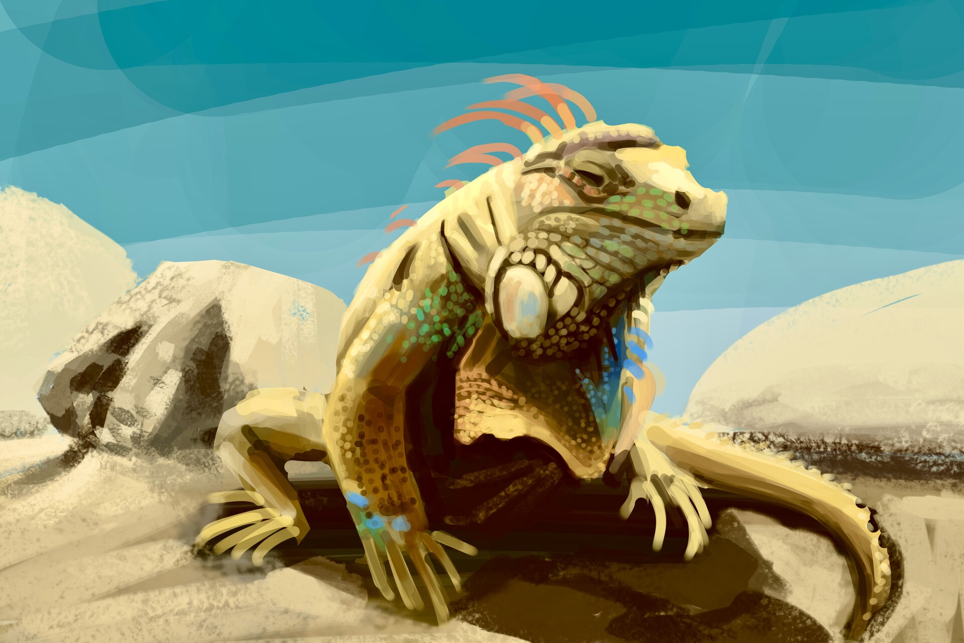 ArtStation - lizard