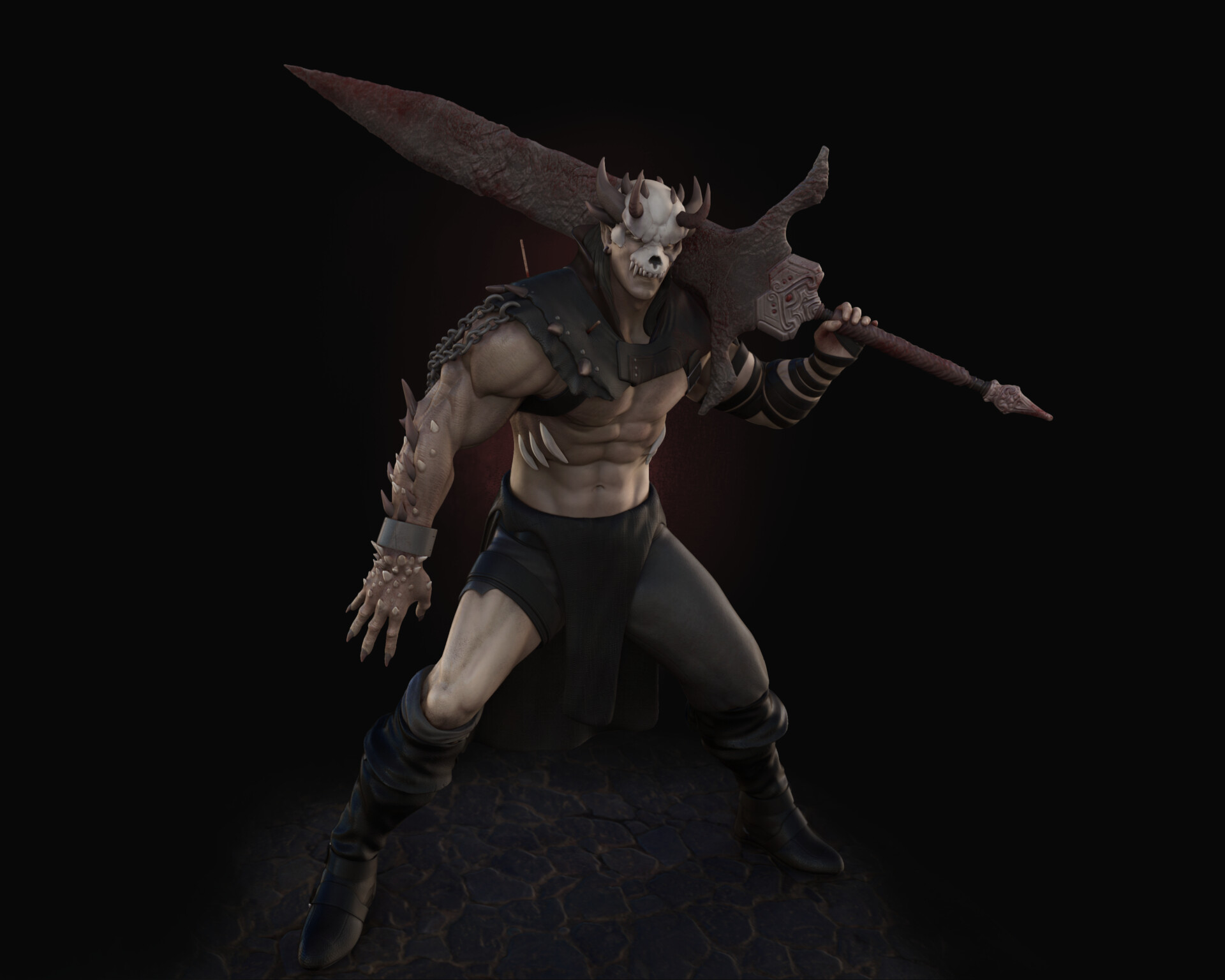 ArtStation - Abyss warrior (UPDATE)