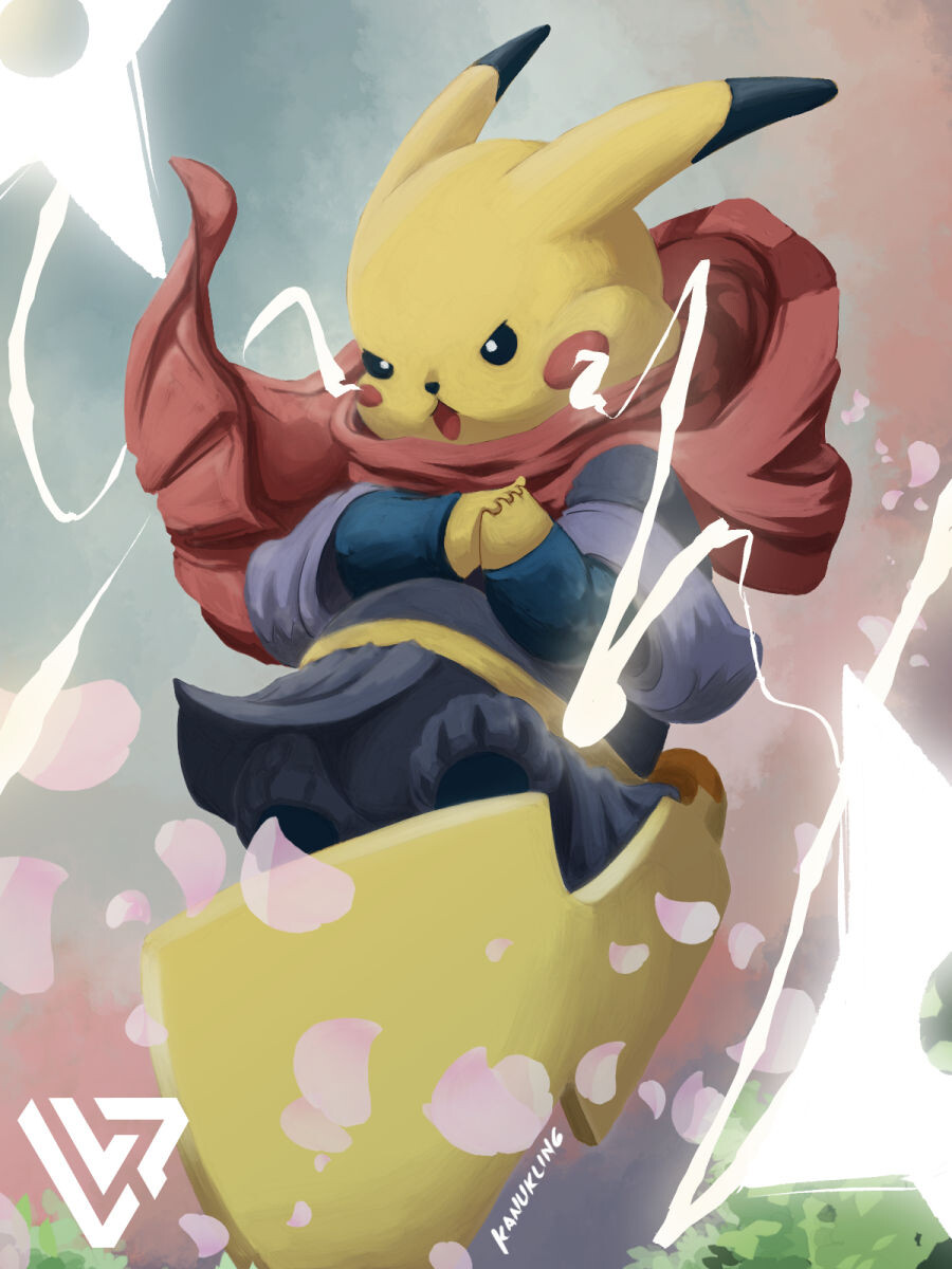 ArtStation - Pikachu X Pokemon Legends Arceus Drip