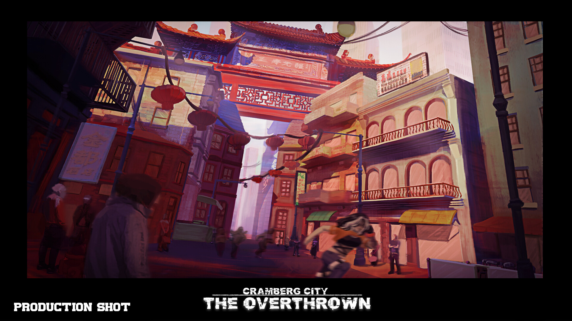 ArtStation - Cramberg city the overthrown