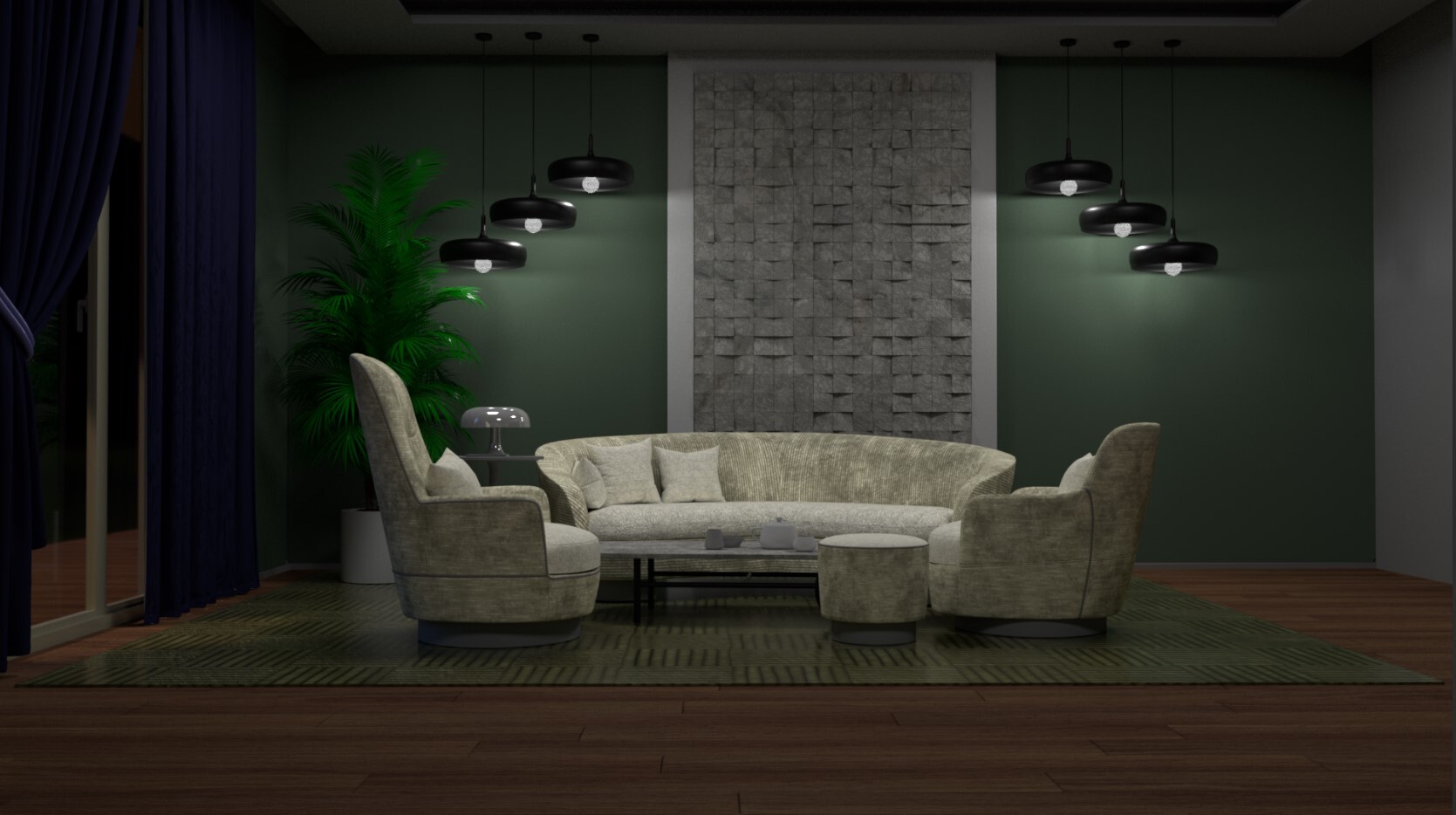 ArtStation - interior design, texturing and lighting