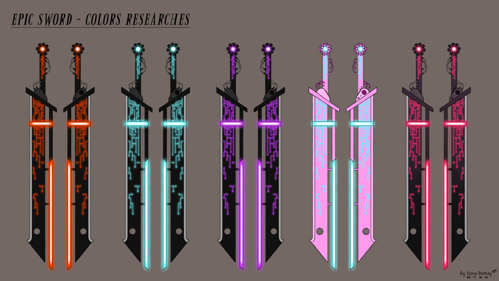 Ilona Demay - Epic Sword - Concept Art 2