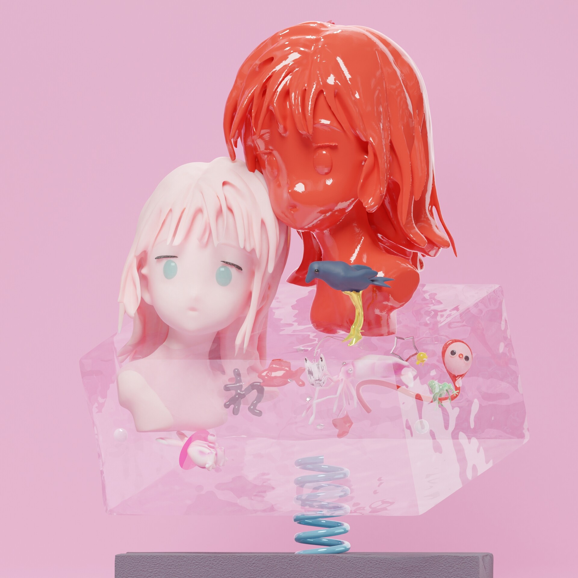 ArtStation - re-A girl