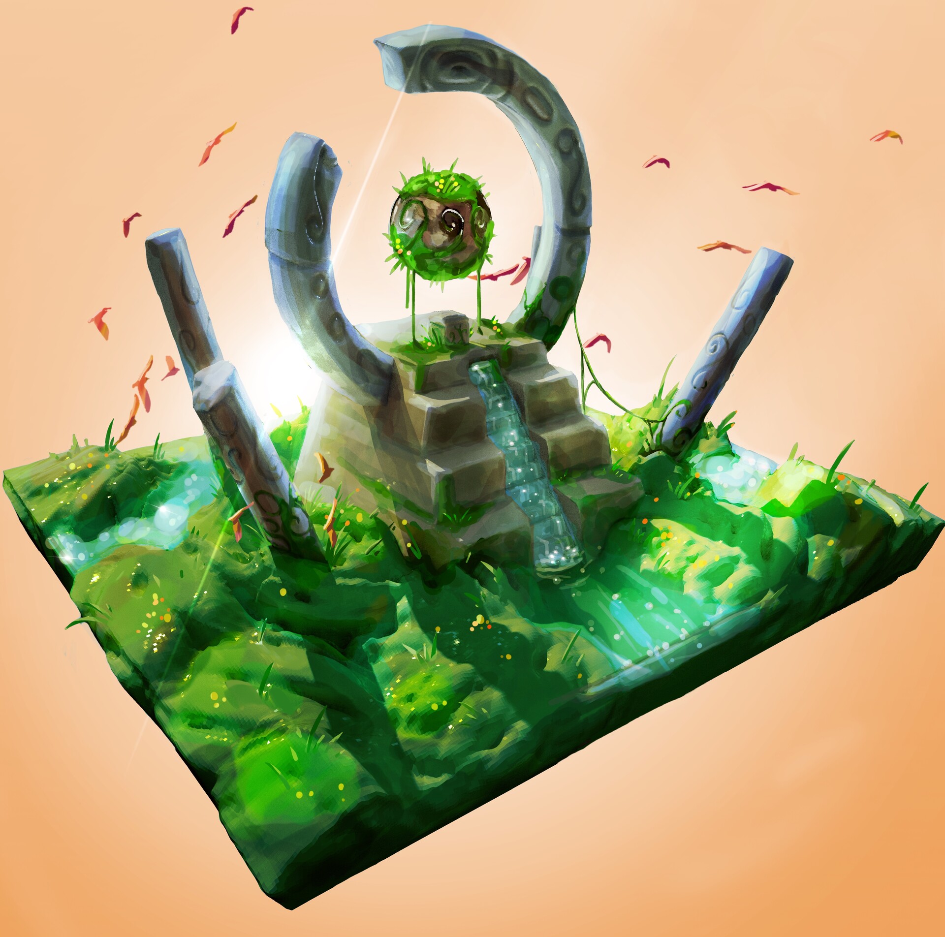 ArtStation - Altar Concept