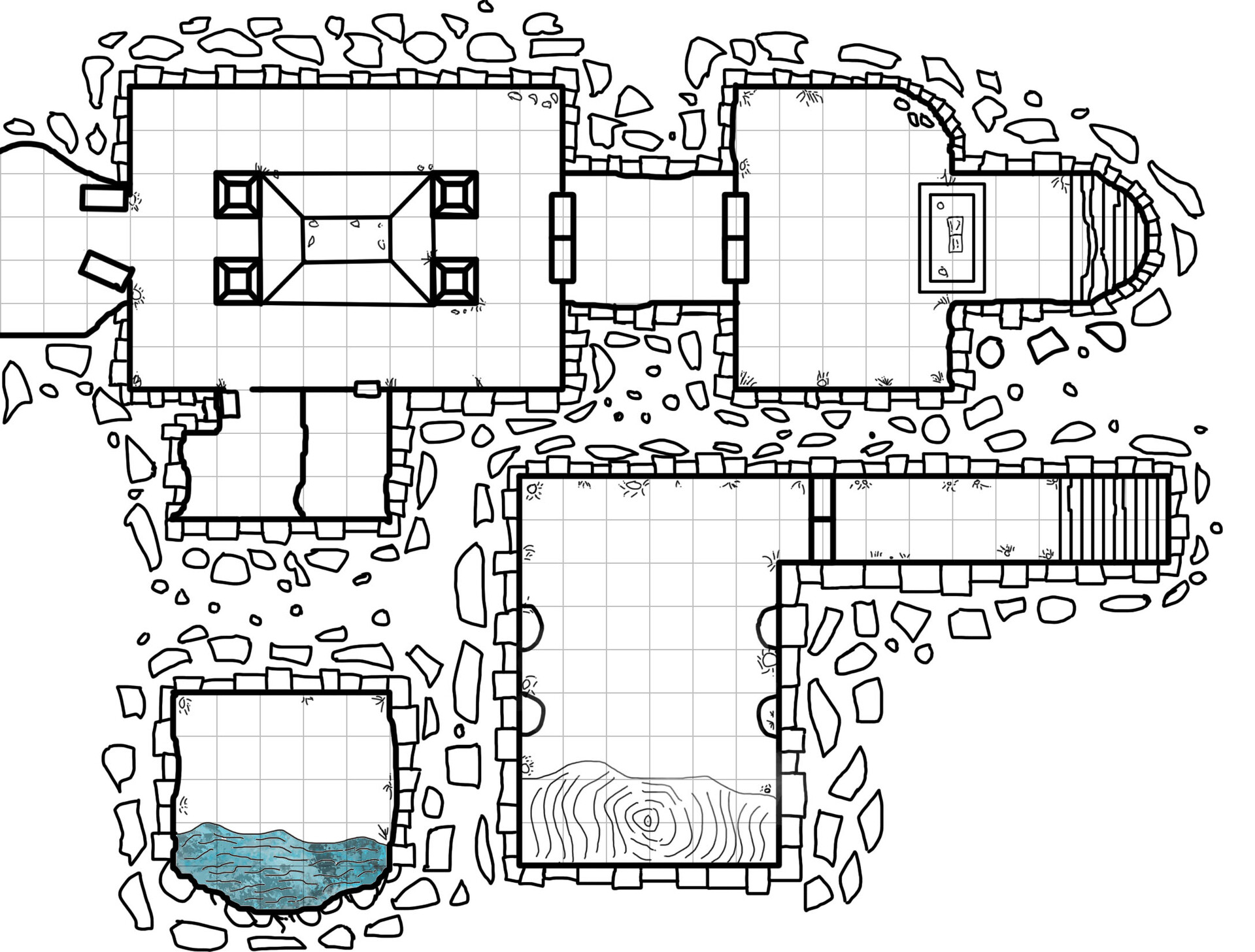 ArtStation - Gem Temple Map