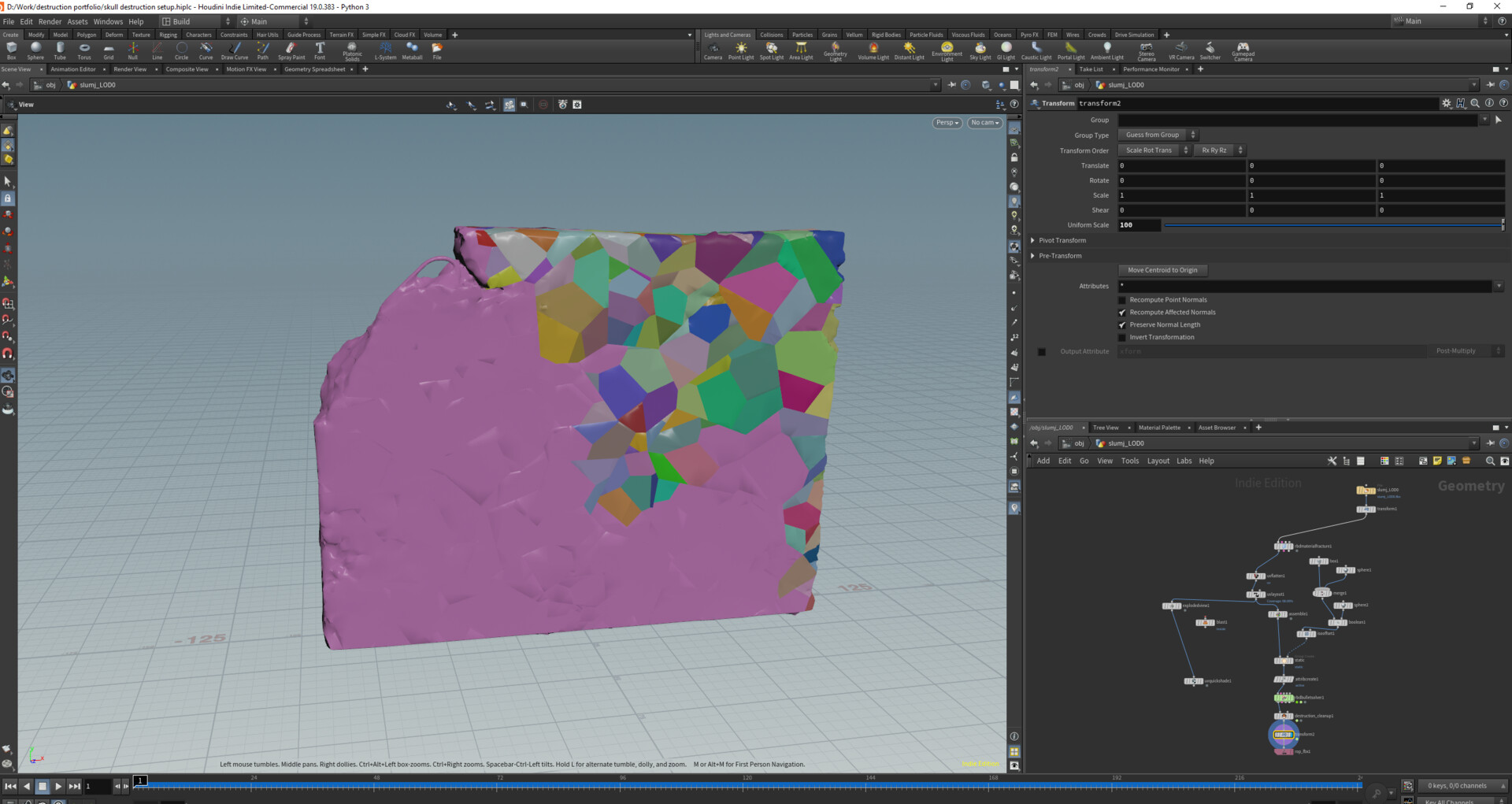 Nathan Collins - Houdini and Unreal Destruction