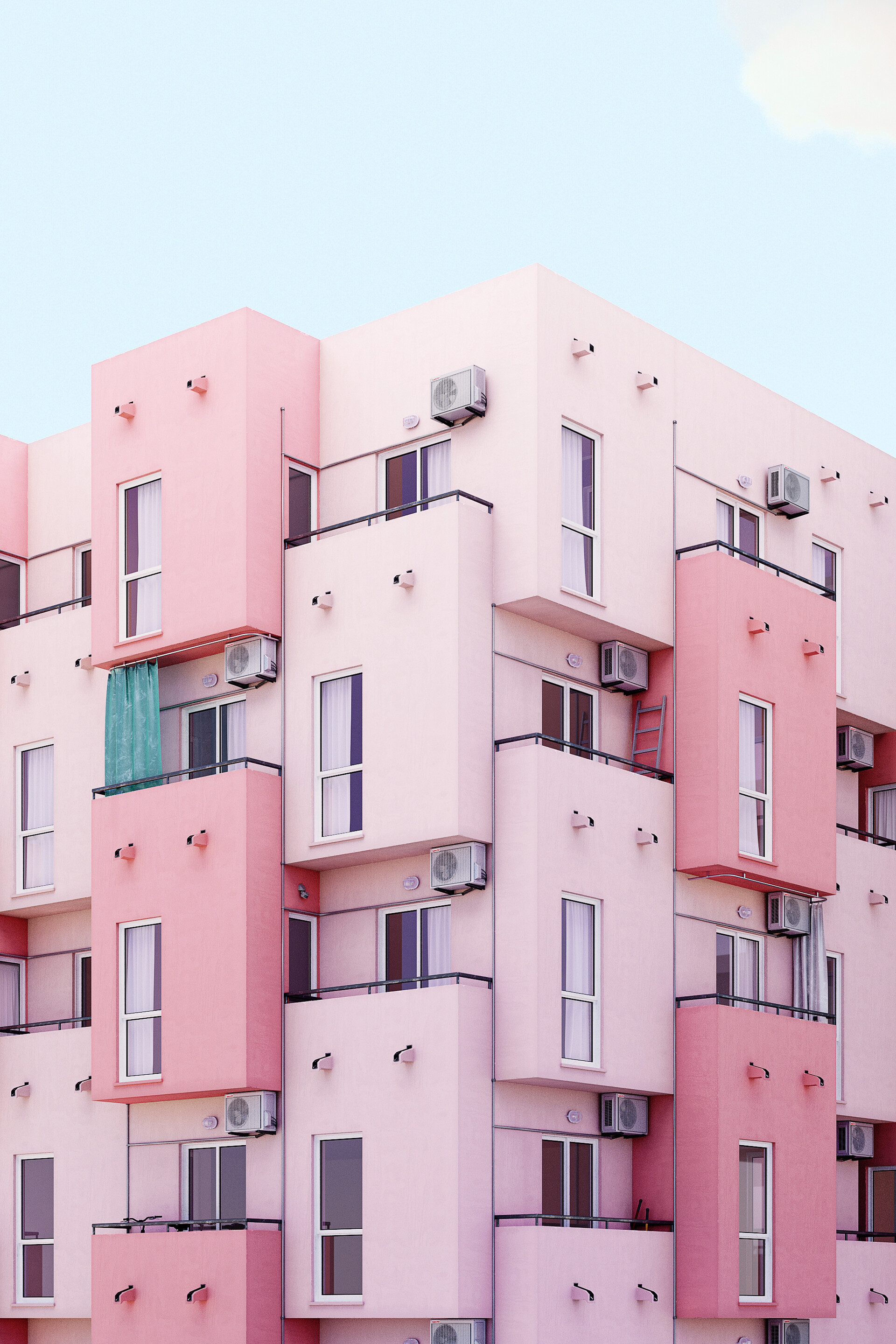 ArtStation - Pink Building
