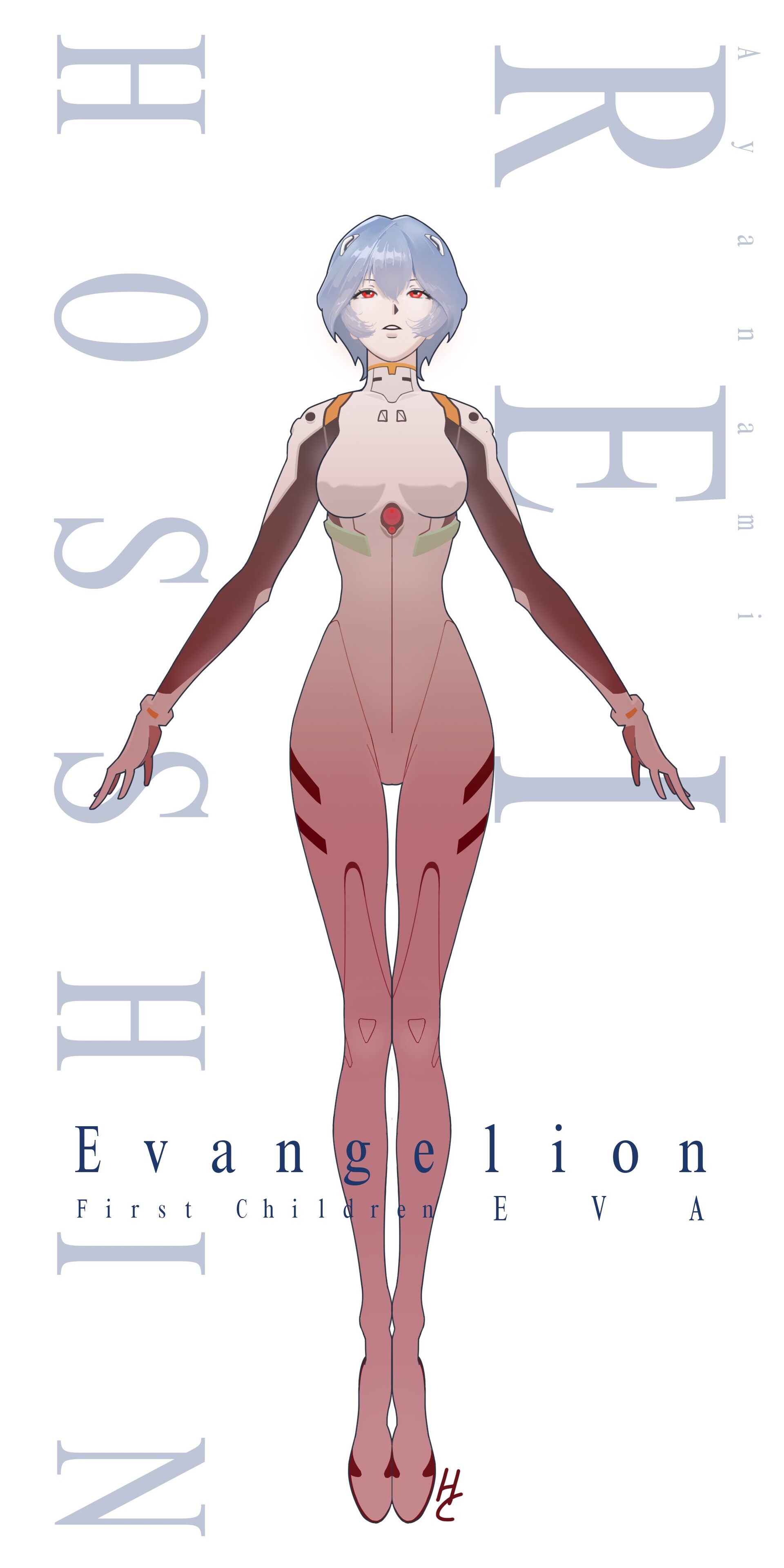 ArtStation - Evangelion Rei