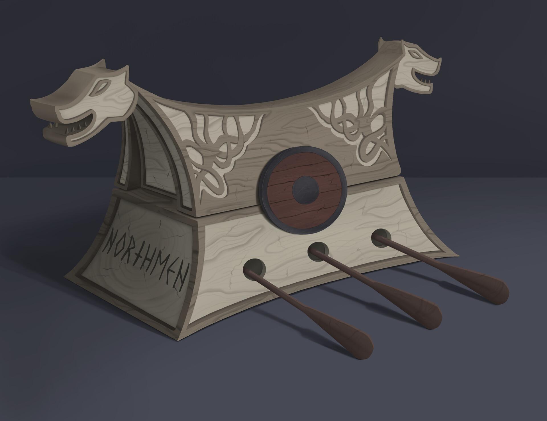 ArtStation - Viking chest