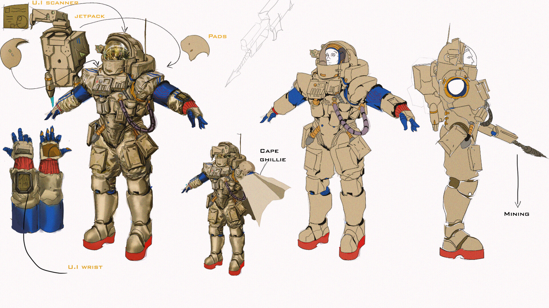 ArtStation - Astronaut Concept