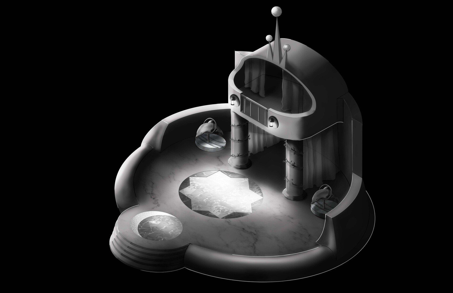 ArtStation - Isometric stage