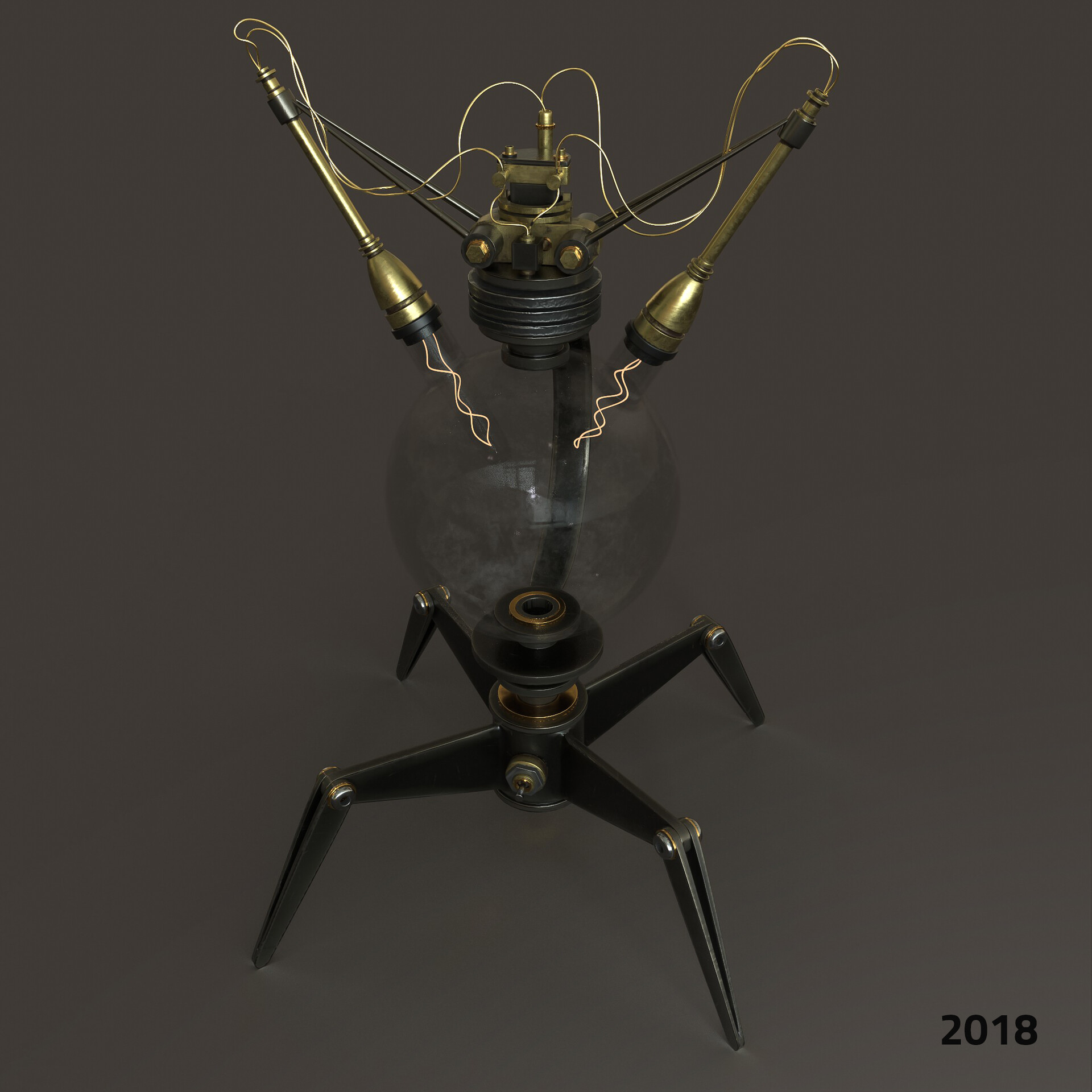 ArtStation - Steampunk Lamp