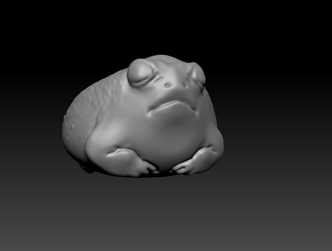 Beatriz Rodríguez - Frog 3D Model