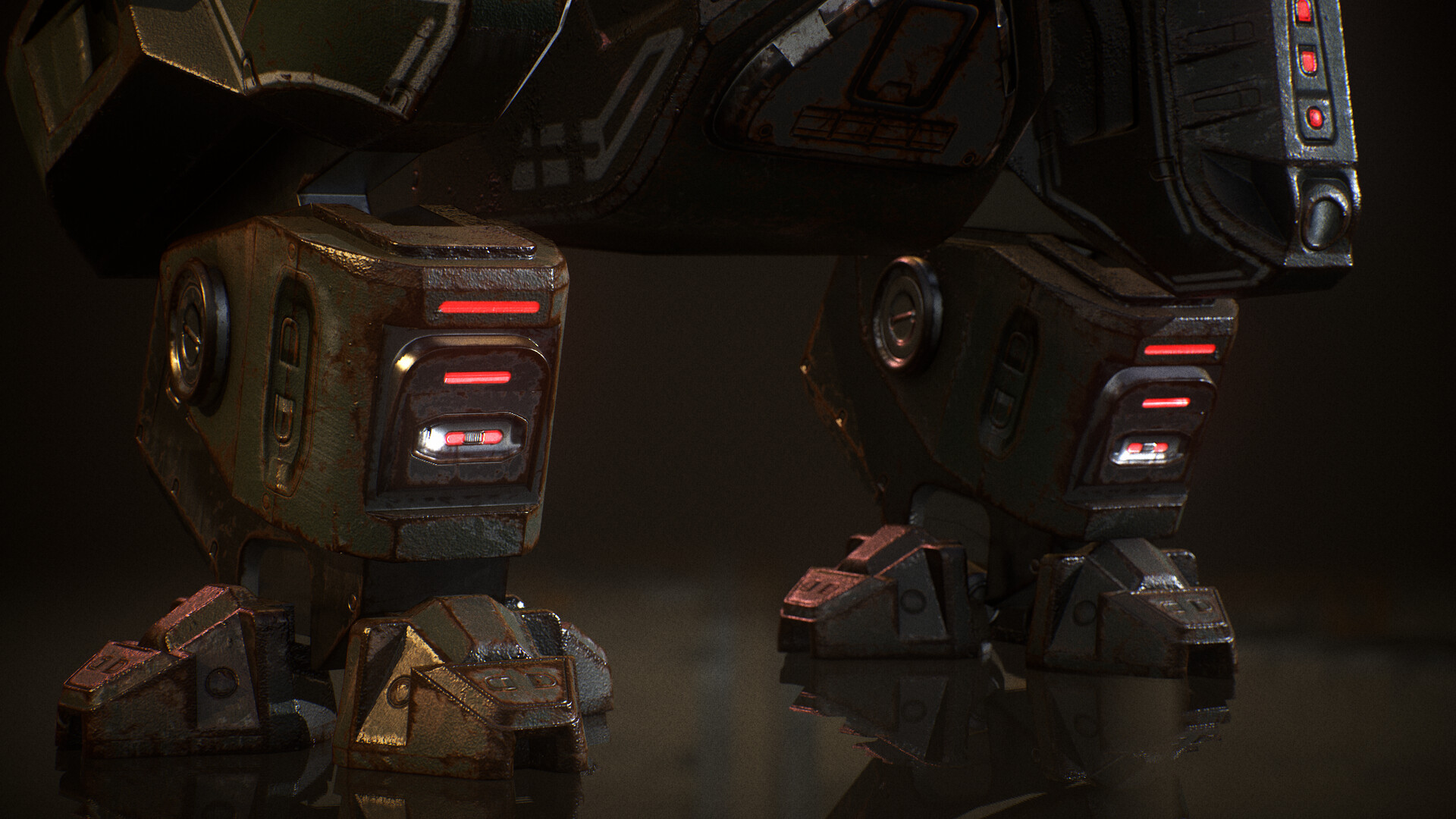 ArtStation - Battle Mech