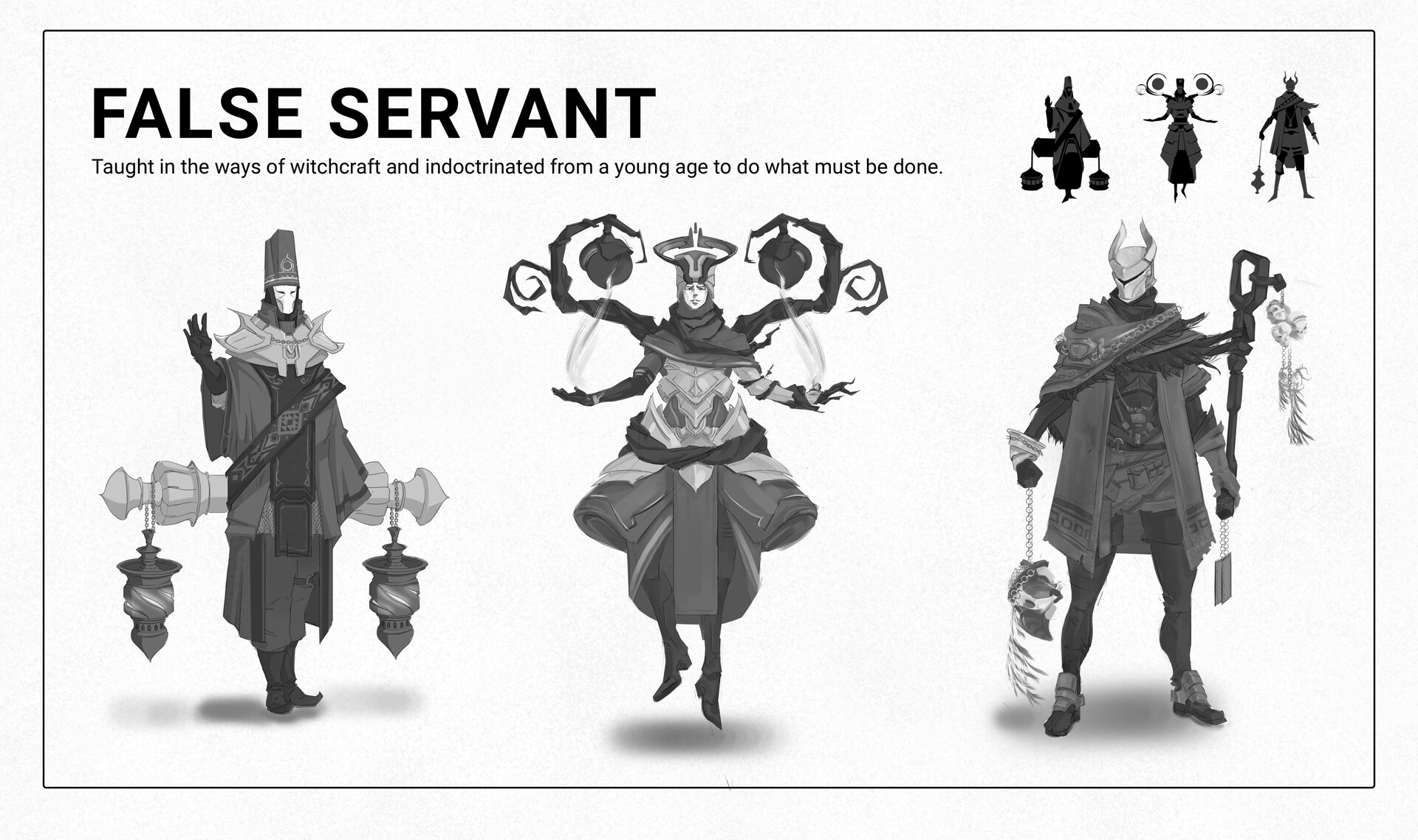 ArtStation - "False Servant" Concept