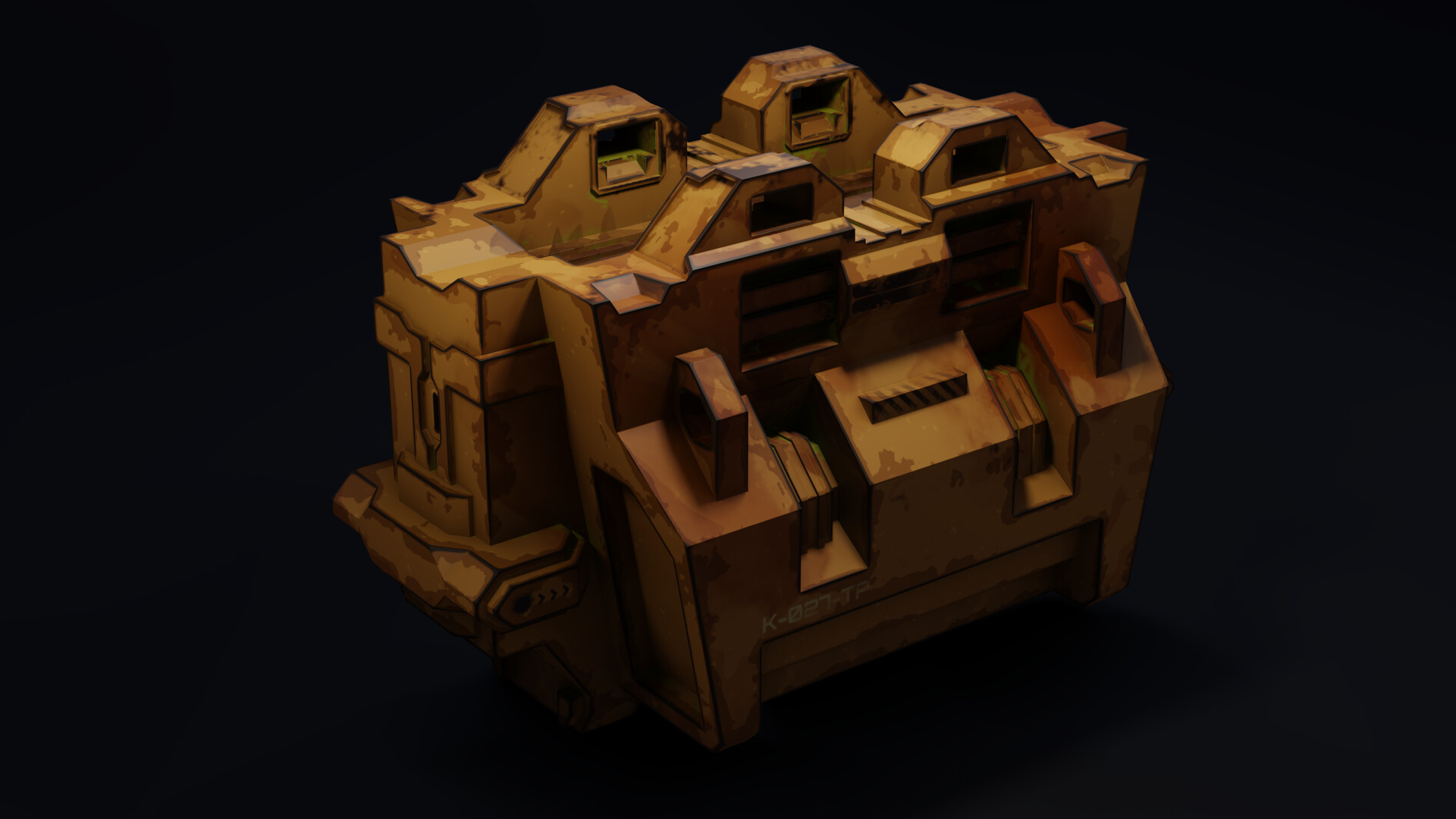 ArtStation - Freight train