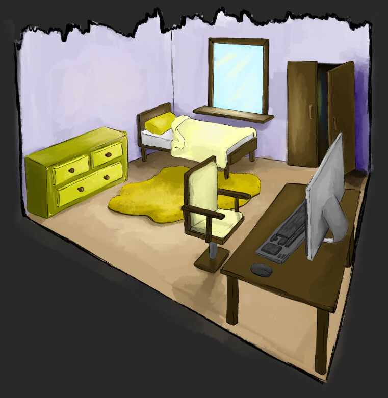 ArtStation - the room who's room I don't no?