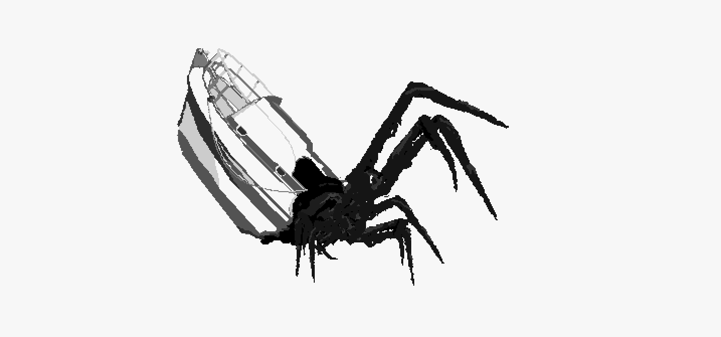 Scary Spider Gif