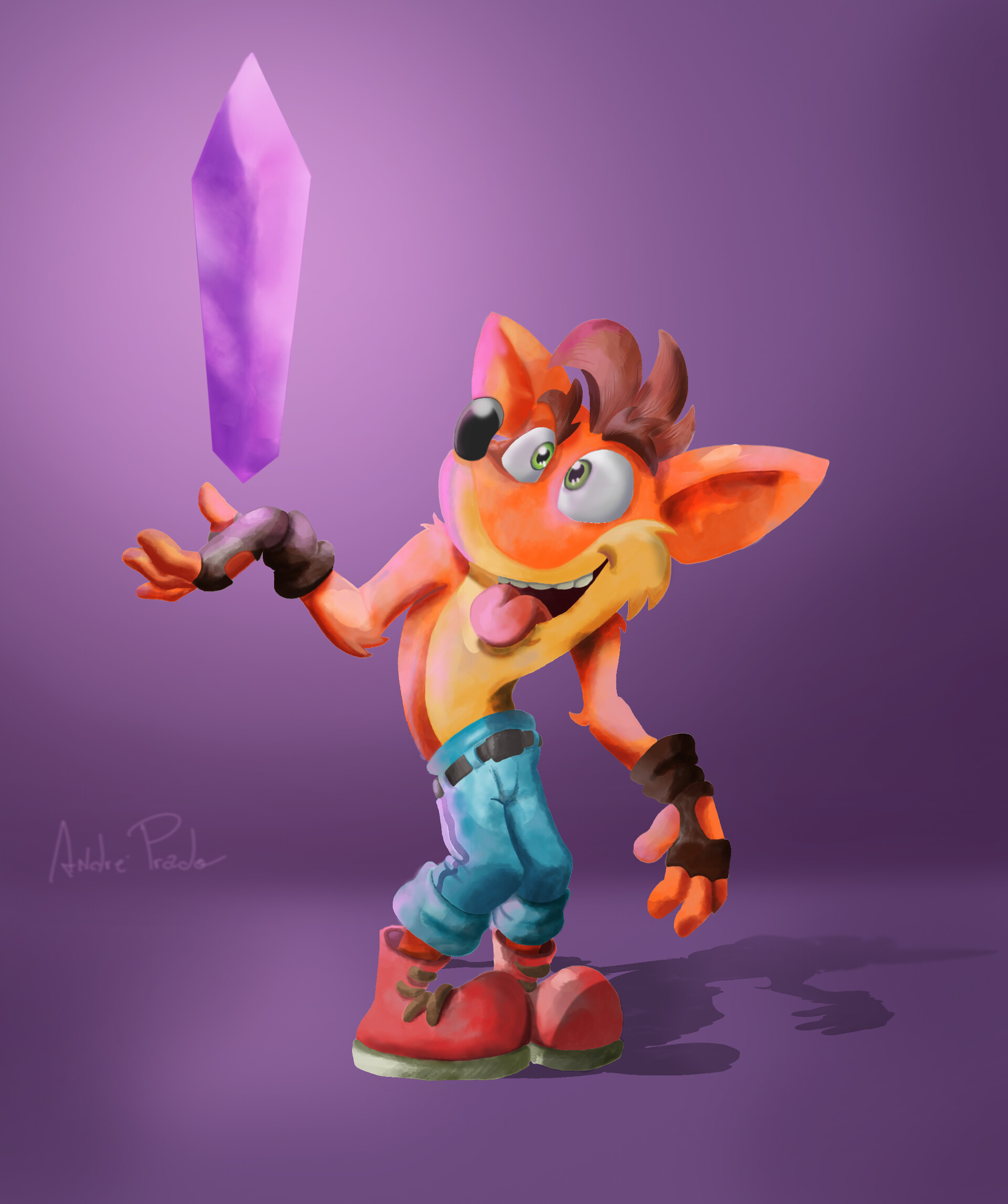 ArtStation - Crash Bandicoot fanart