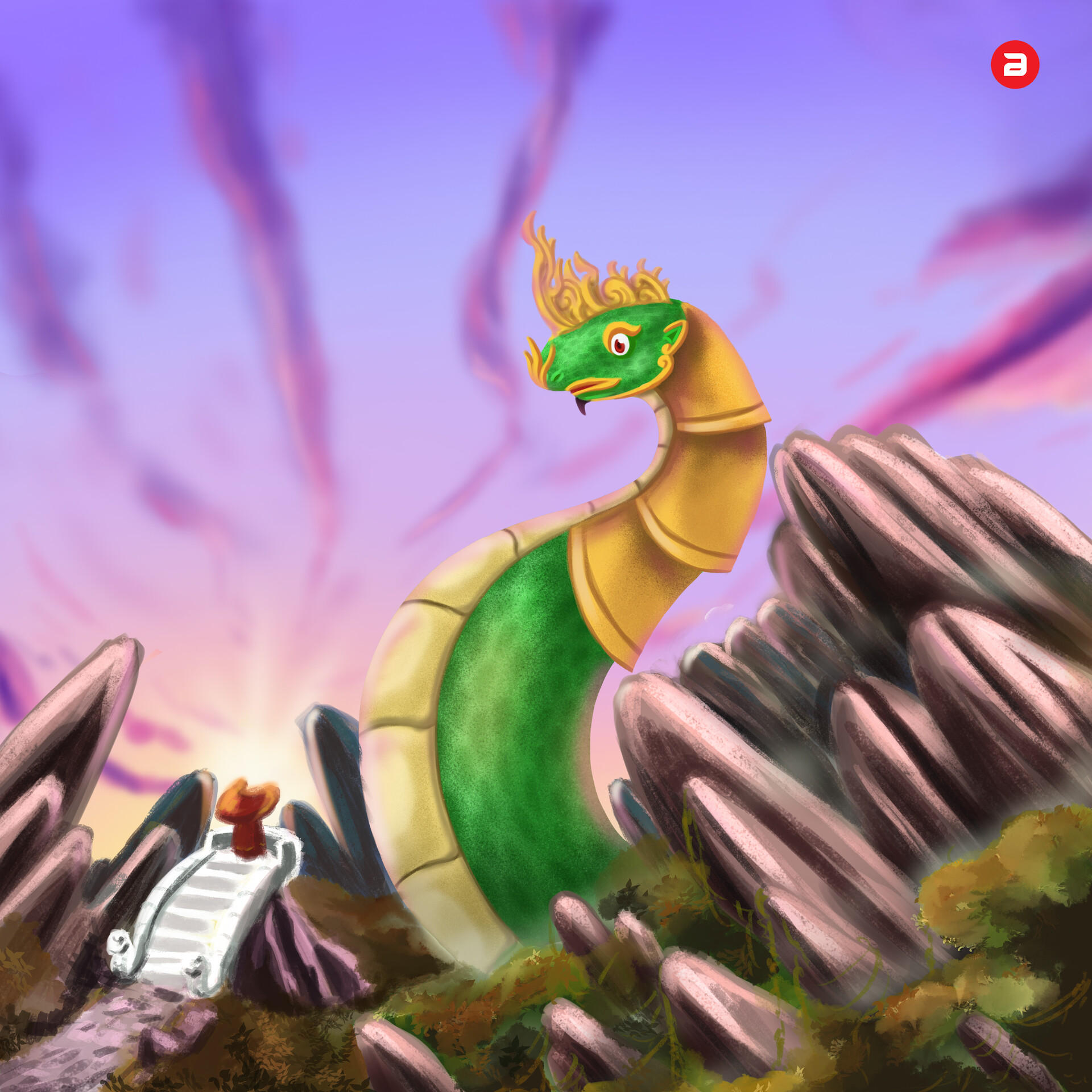 ArtStation - Dragon pit